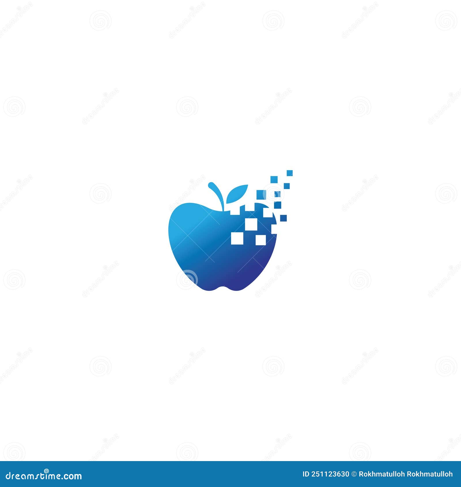 Apple Logo Color Vector Creative Design Illustration Stock Vector ...