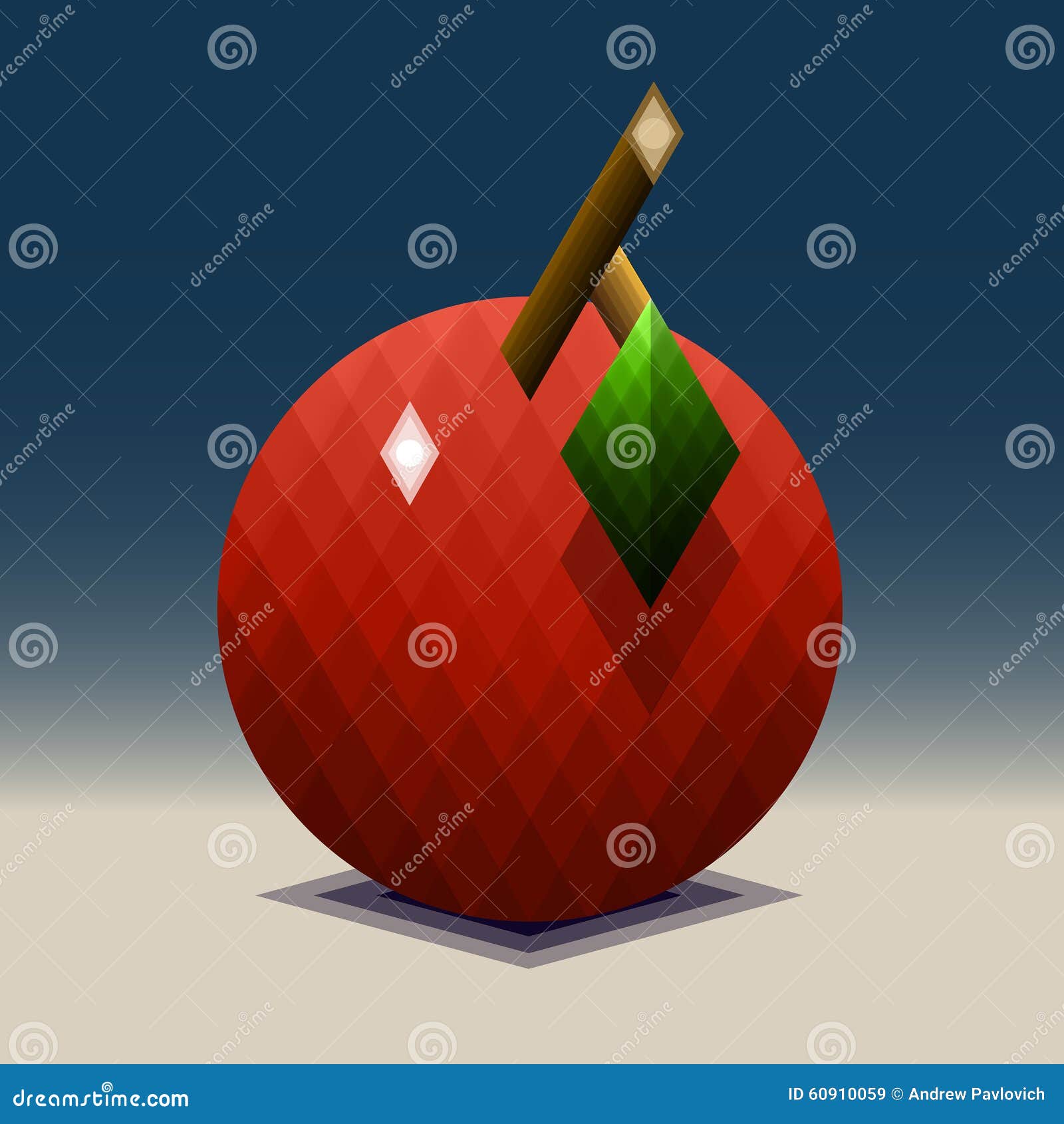 Triangle Apple Pies On White Stock Photo | CartoonDealer.com #108291678