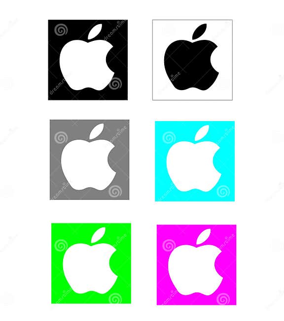 Apple Logo editorial photo. Illustration of computers - 89302576