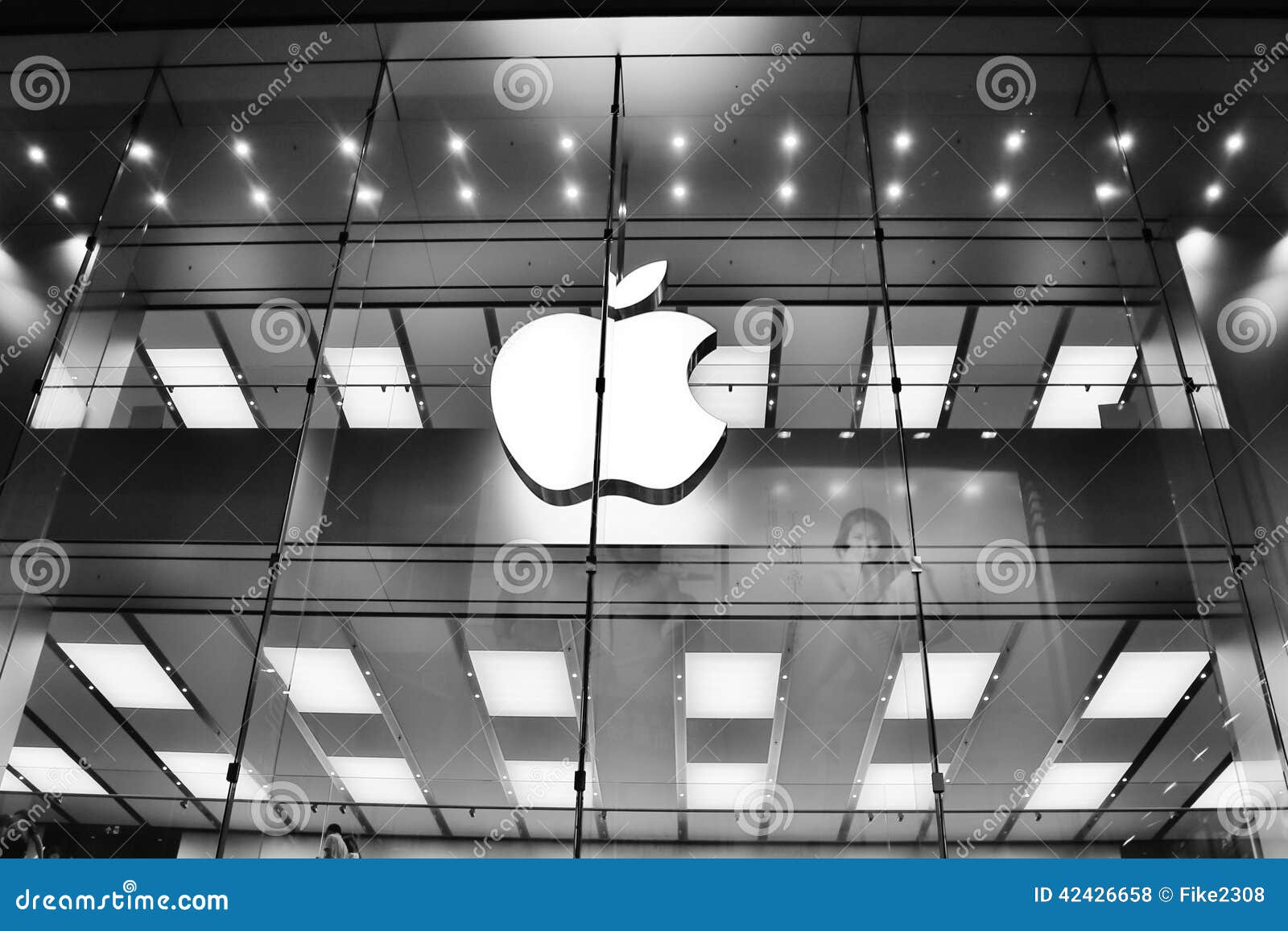 Apple Logo editorial stock photo. Image of technology - 42426658
