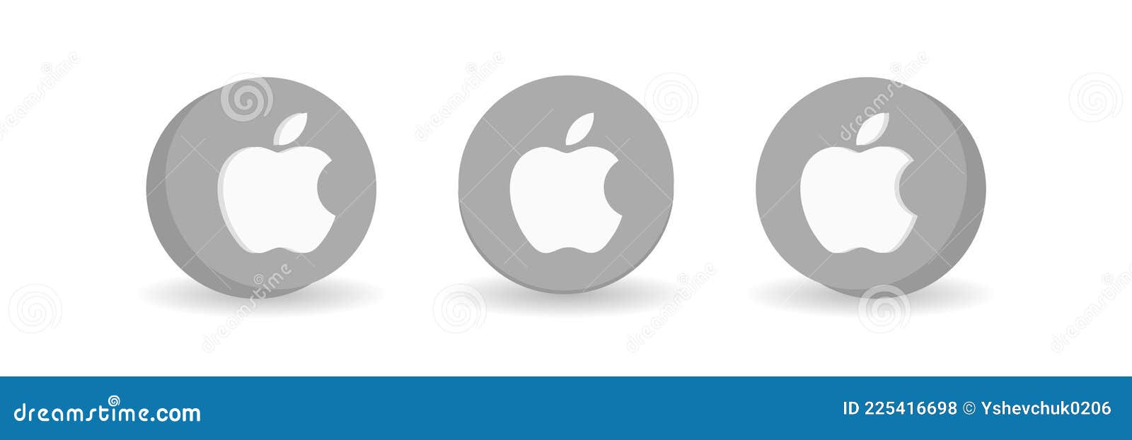Apple Logotype. Apple - an American Multinational Technology Company ...