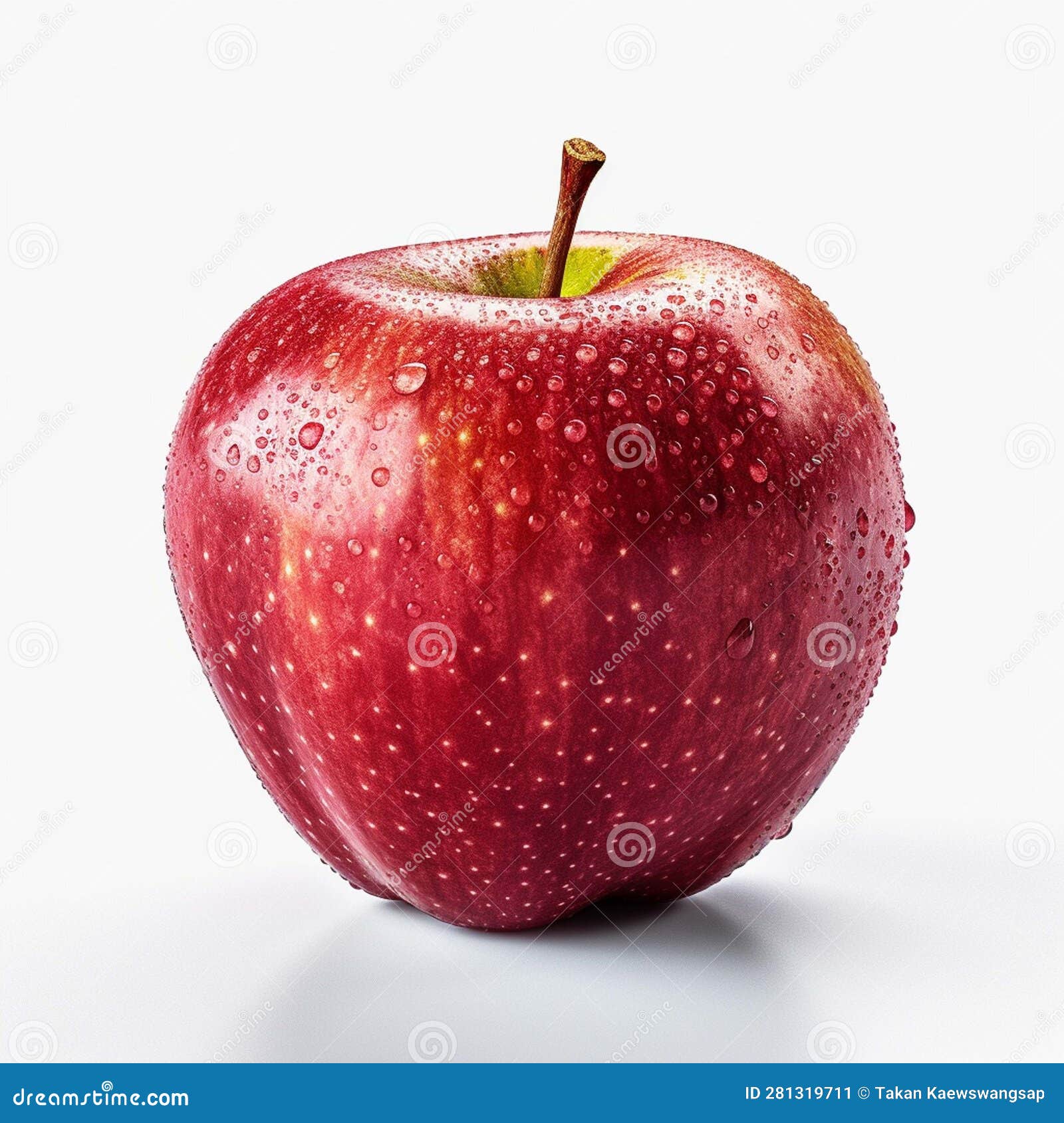 Apple Look Like Tree Branches With Nest And Birds, Eco Fruit Idea, Real ...