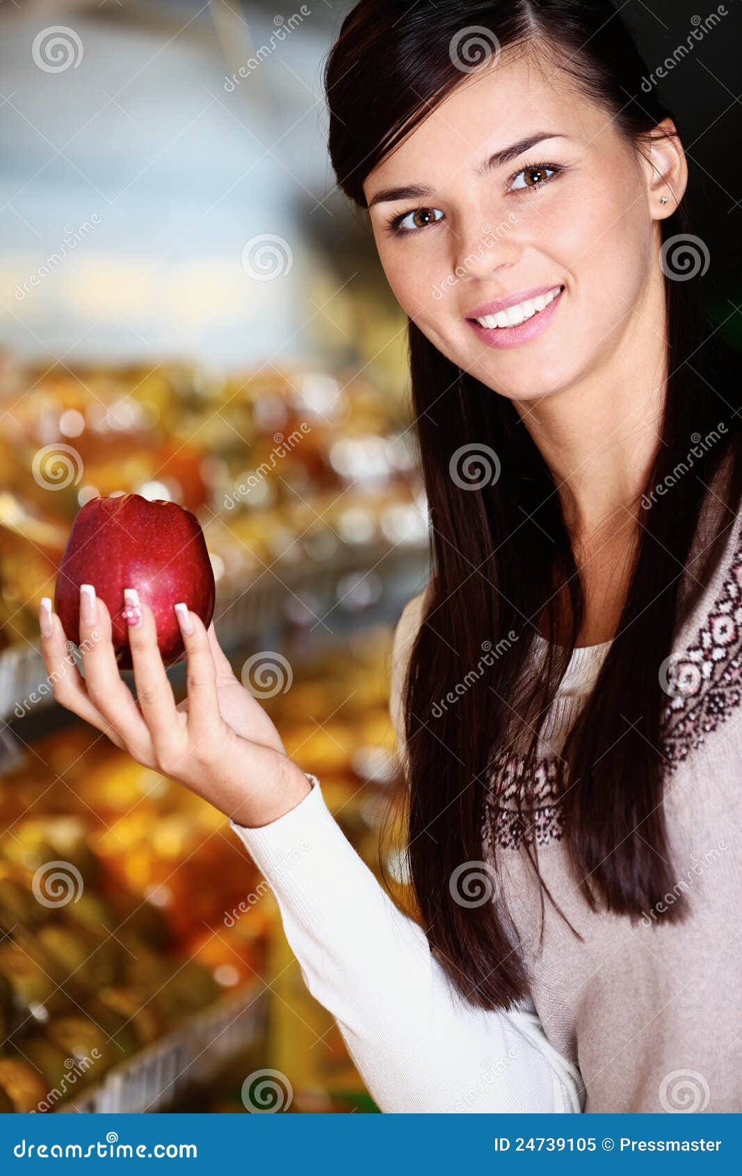 Apple lover stock image. Image of fresh, nutrition, center - 24739105
