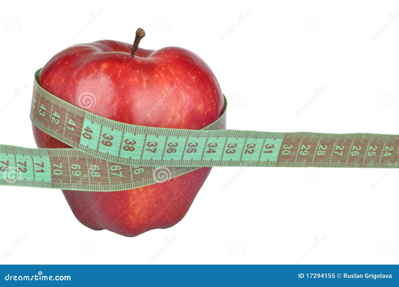 Apple measured the meter stock image. Image of white - 17294155