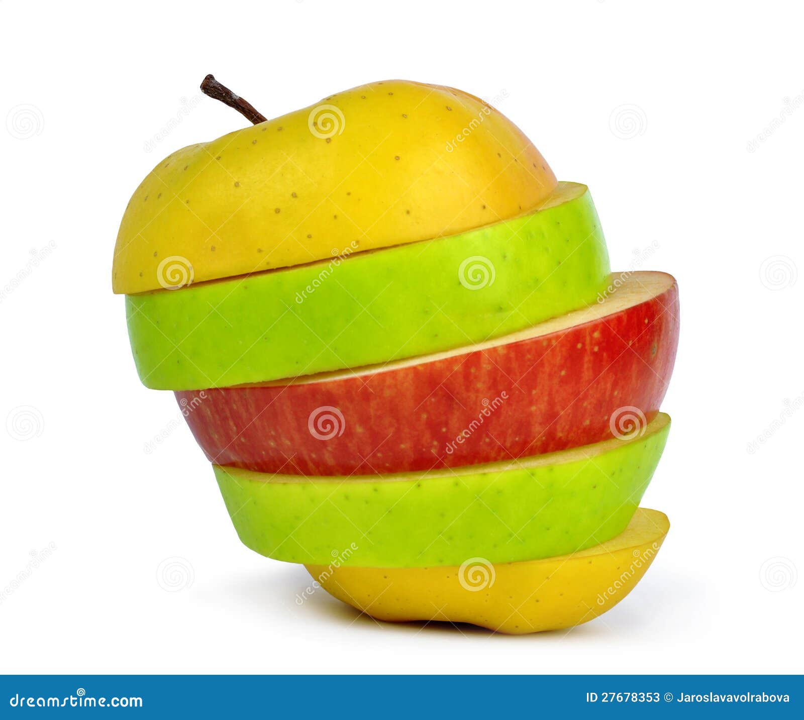 Apple mix isolated stock image. Image of feeding, isolated - 27678353