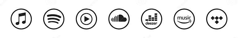 Apple Music Spotify Youtube Misic Soundcloud Deezer Tidal Amazon流媒体流音乐 ... Apple Music Spotify Youtube Misic Soundcloud Deezer Tidal Amazon流媒体流音乐 ...