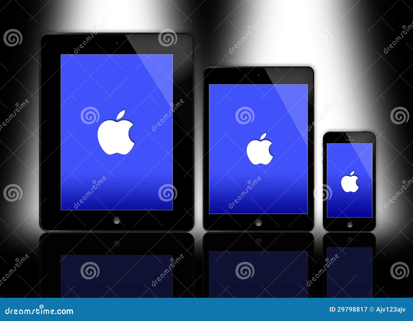 New Apple iPad and iPhone editorial photography. Illustration of ipad ...