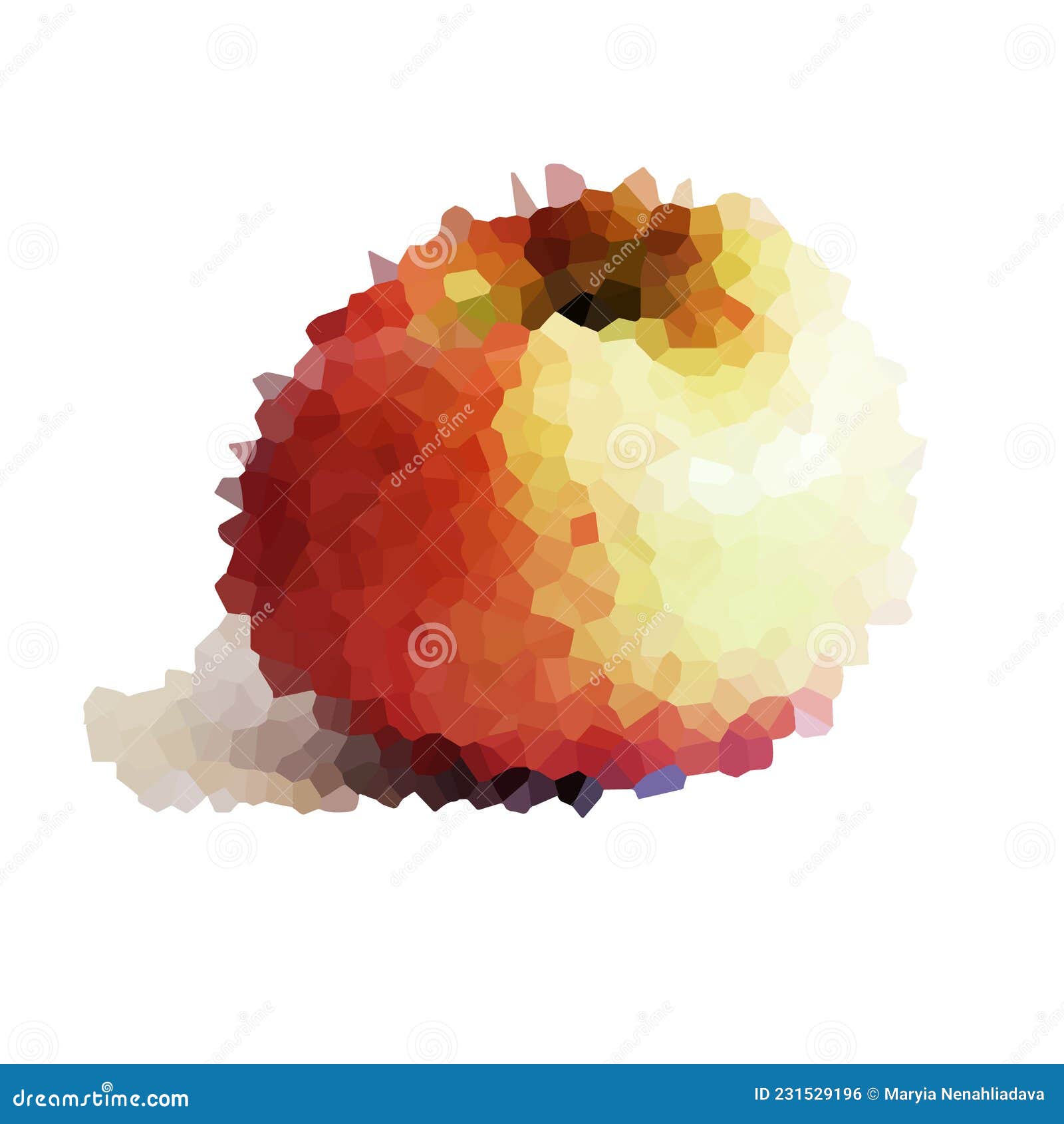 Apple Object Mosaic. Vector Illustration Stock Vector - Illustration of ...
