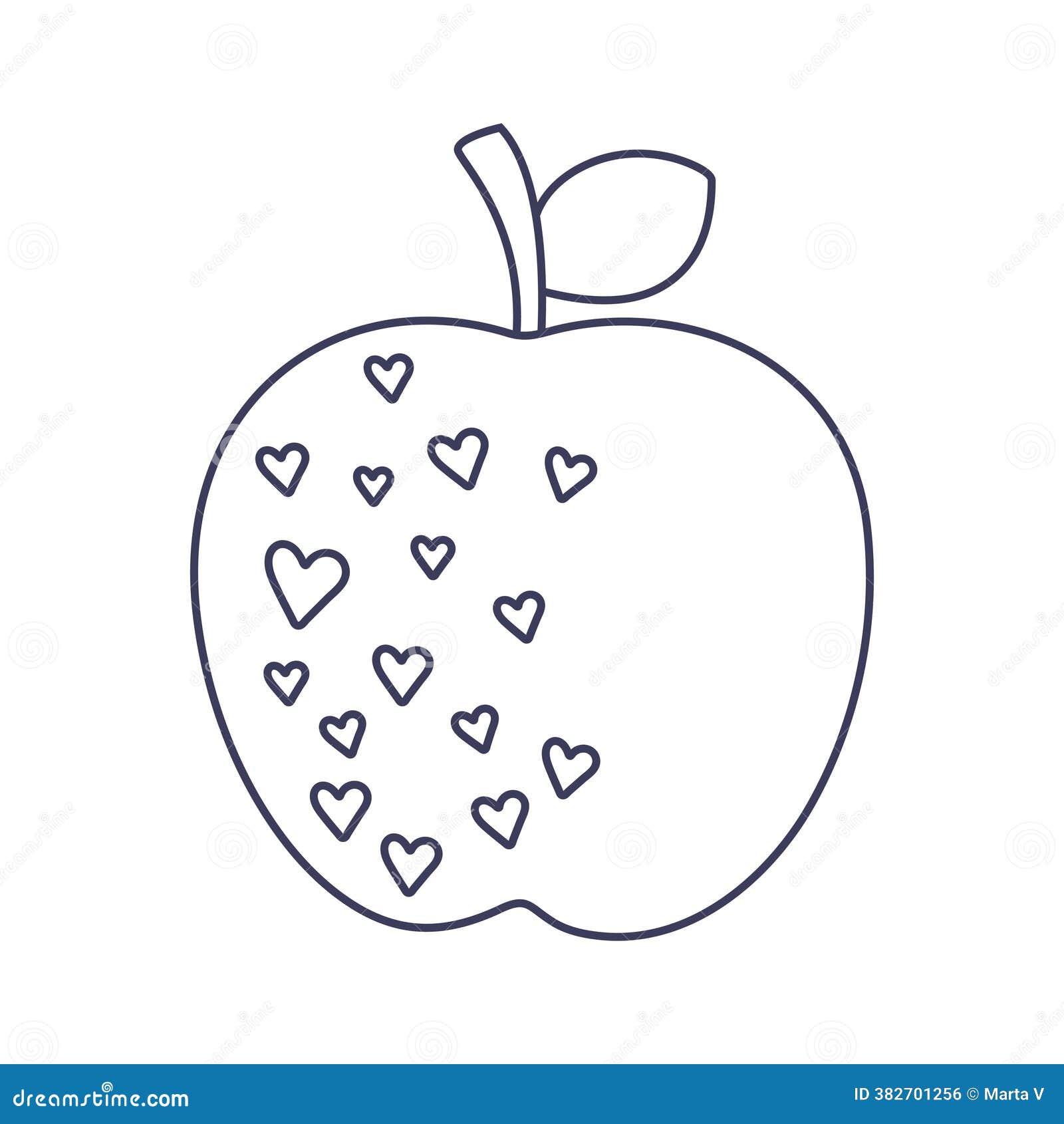 Apple Outline, Apple Line Art Icon, Apple Vector, Apple Logo ...