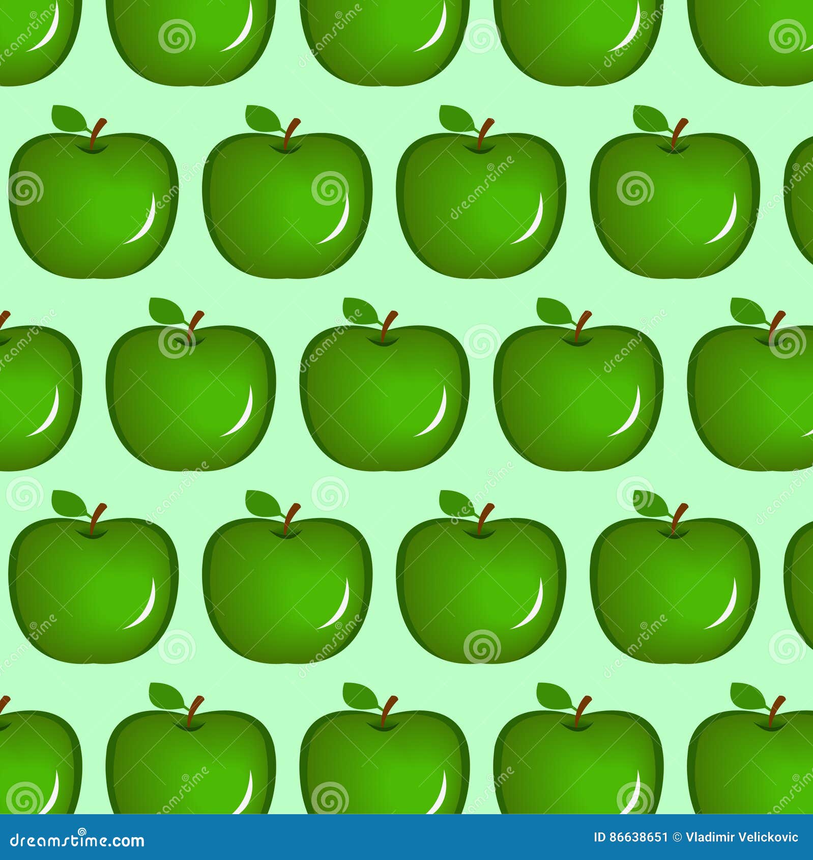 Apple pattern stock vector. Illustration of pattern, symbol - 86638651