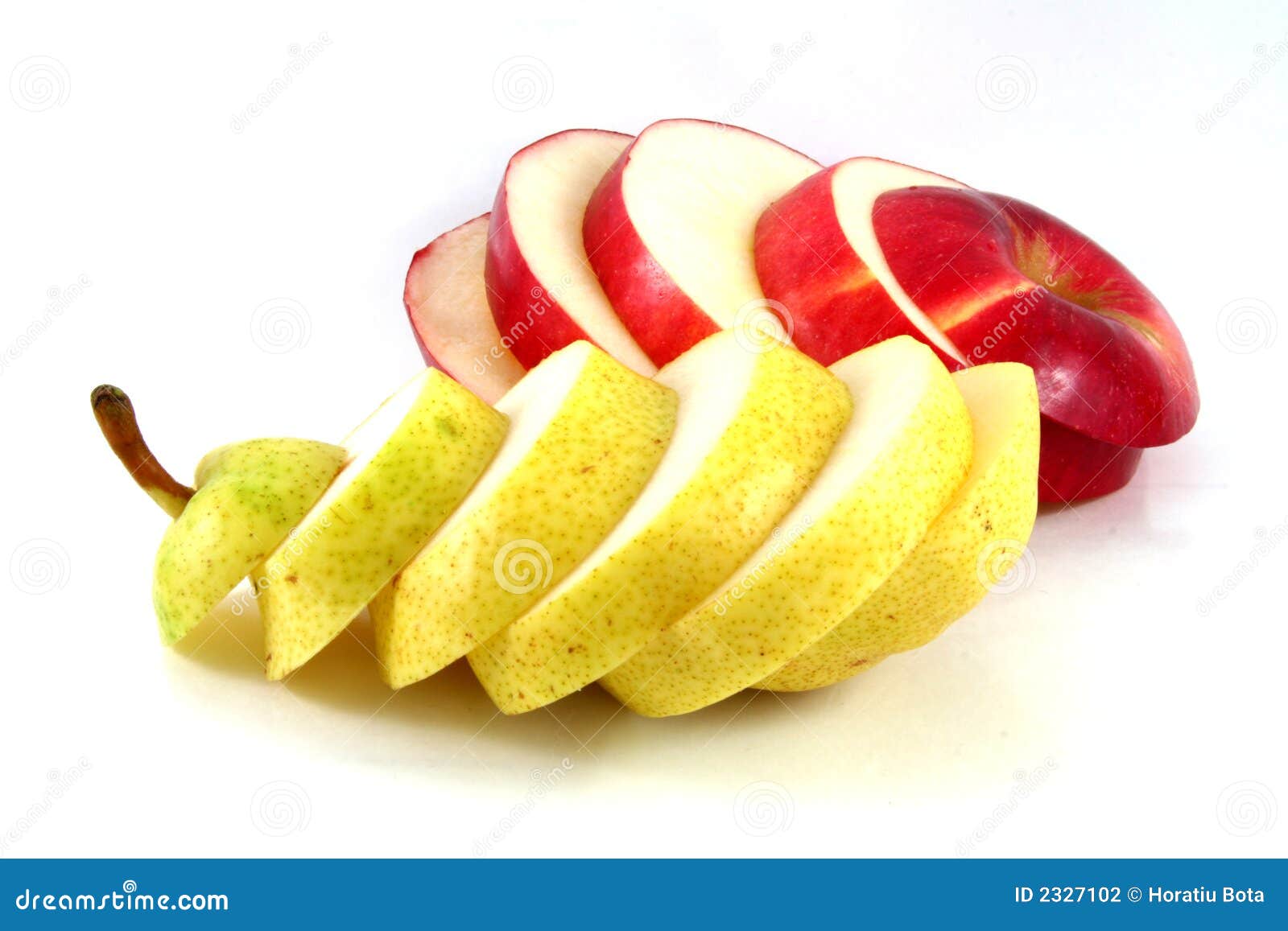 Apple and pear stock photo. Image of slice, tasteful, desert - 2327102
