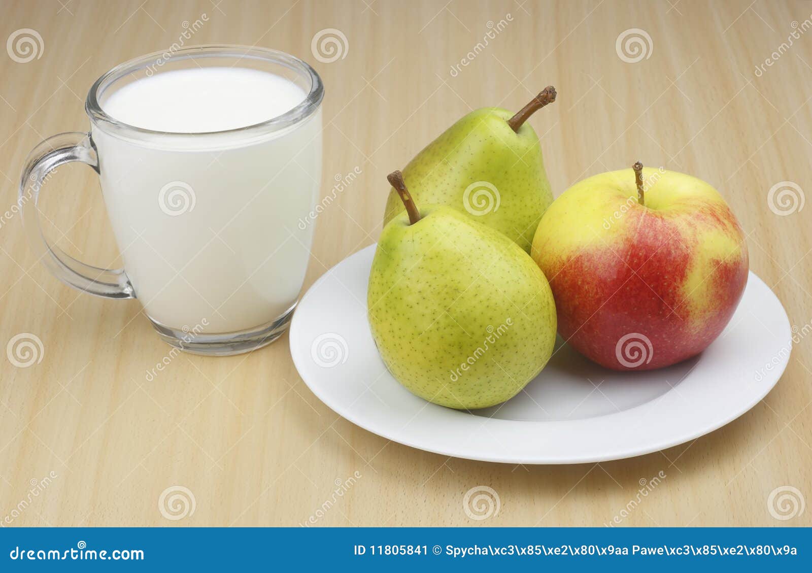 Apple,pear and milk stock image. Image of fruit, composition - 11805841