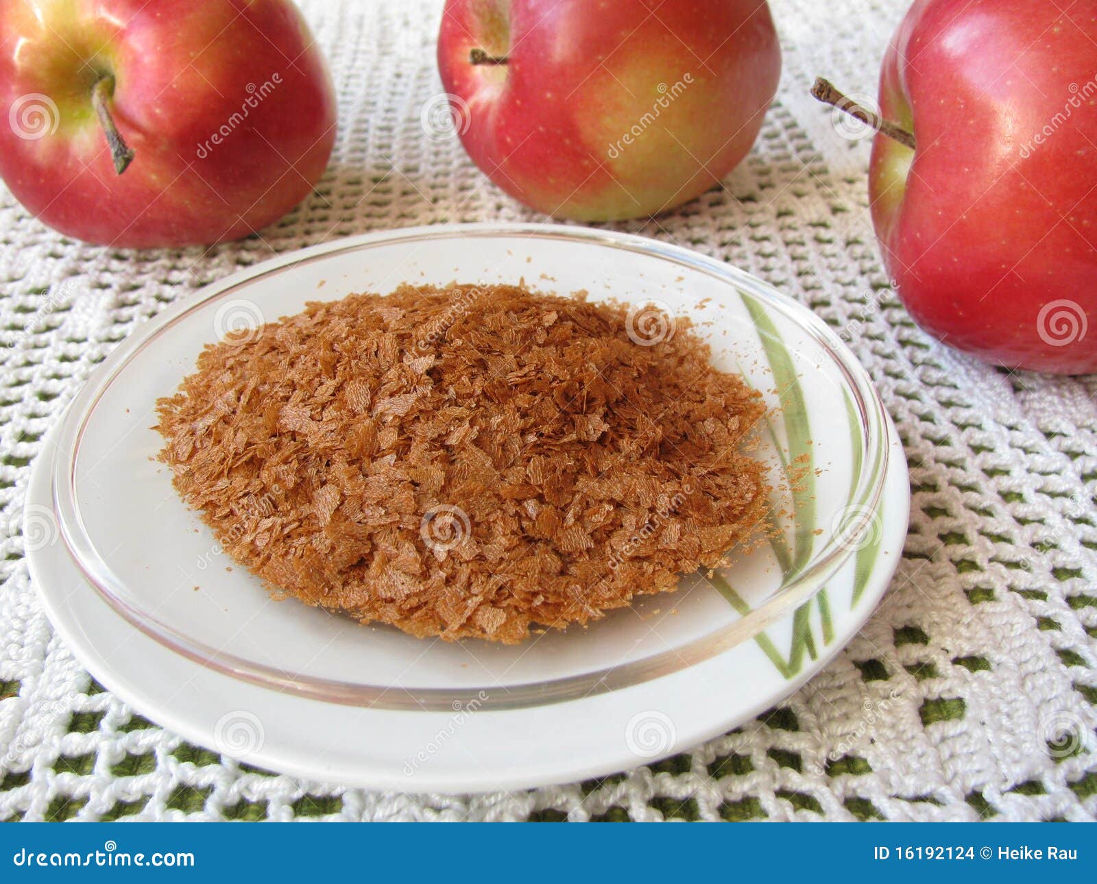 Apple pektin flakes stock photo. Image of flakes, natural - 16192124