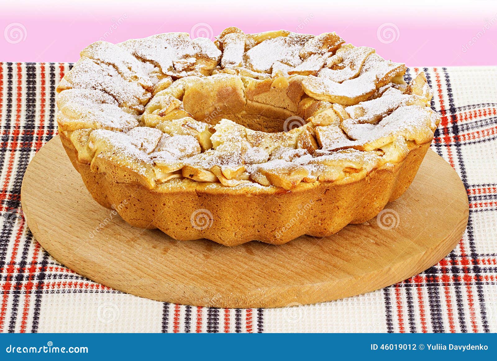 Apple pie, charlotte. stock photo. Image of pies, bakery - 46019012
