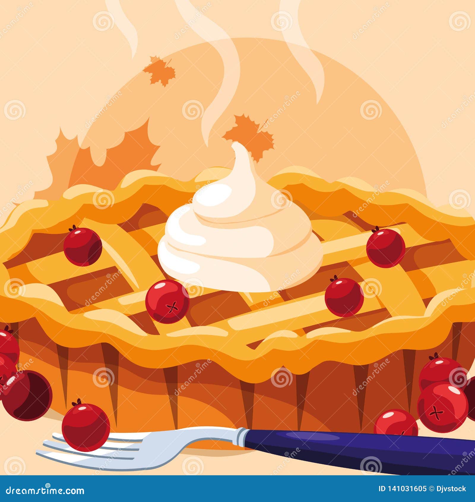 Apple pie icon stock vector. Illustration of recipe - 141031605