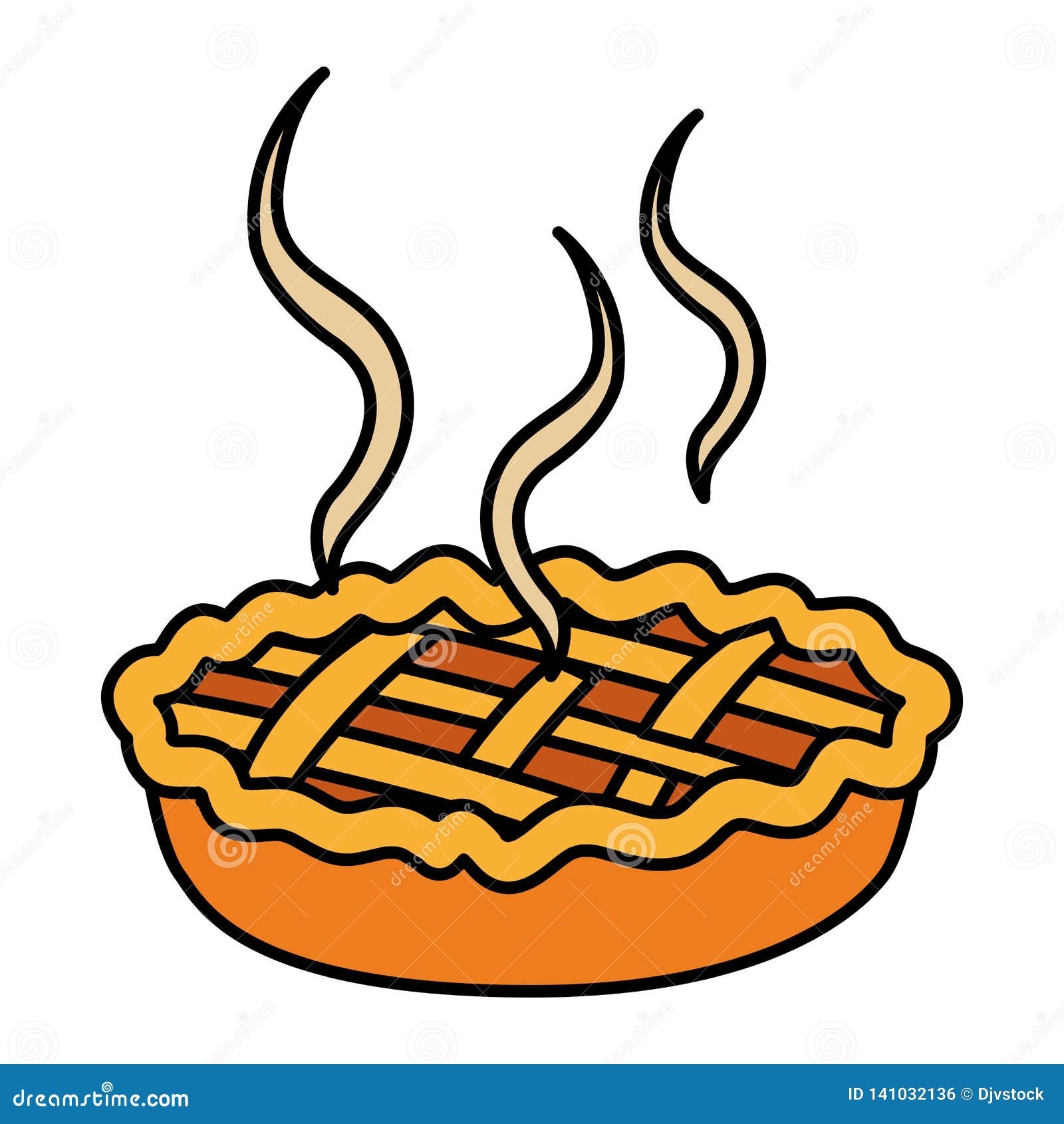 Apple pie icon stock vector. Illustration of recipe - 141032136