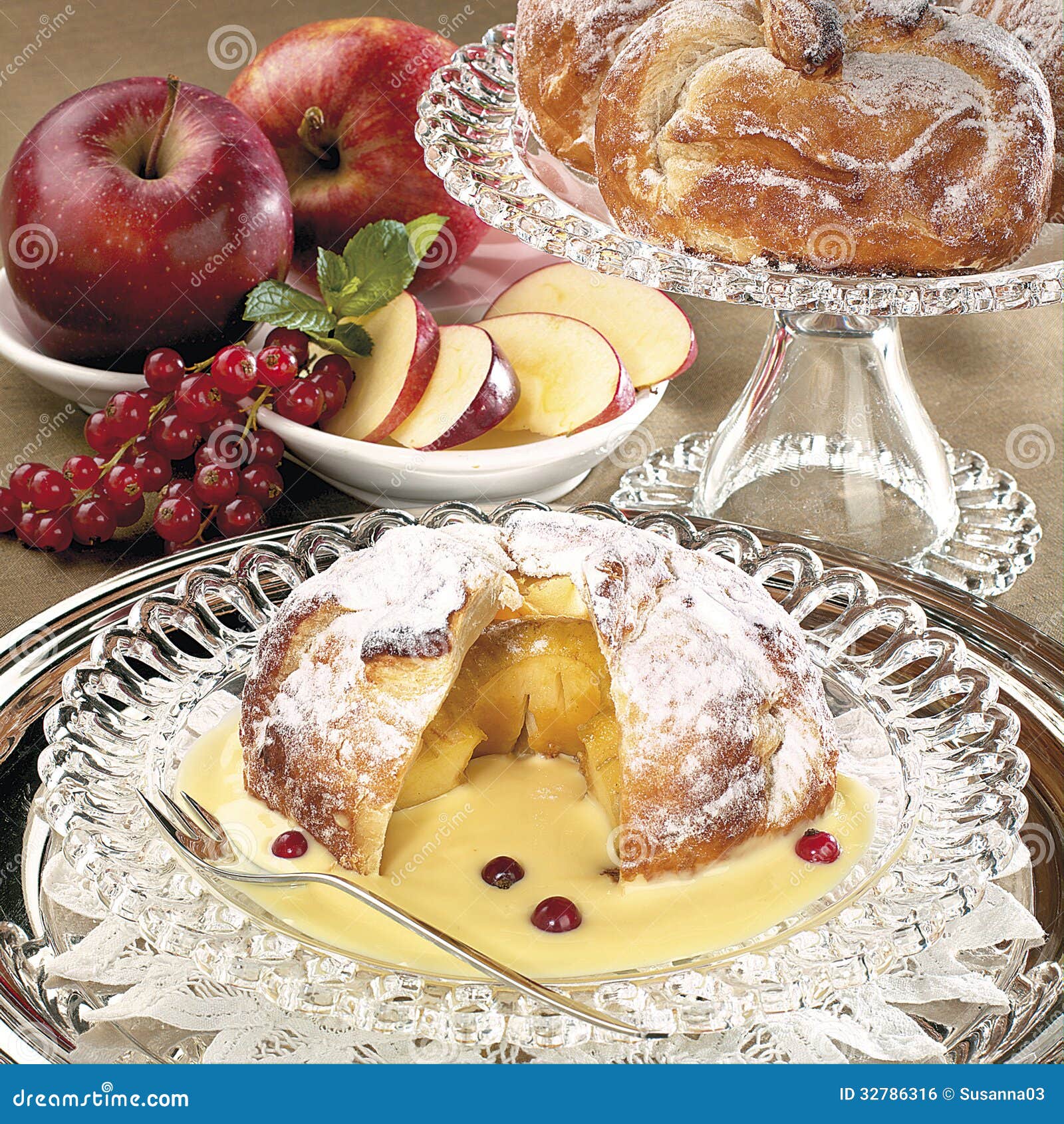 Apple pie stock photo. Image of ready, focus, golden - 32786316