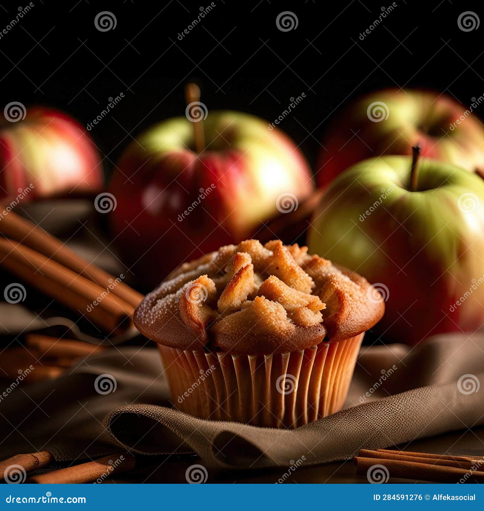Apple pie on the table stock illustration. Illustration of ingredient ...