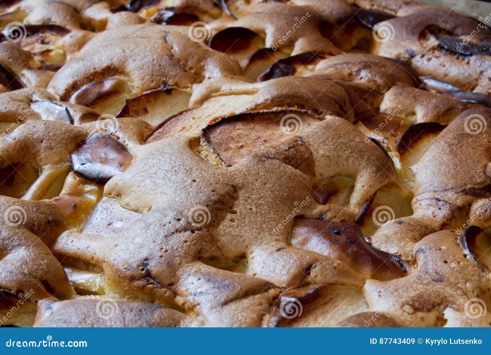 Apple pie texture stock image. Image of gastronomy, close - 87743409