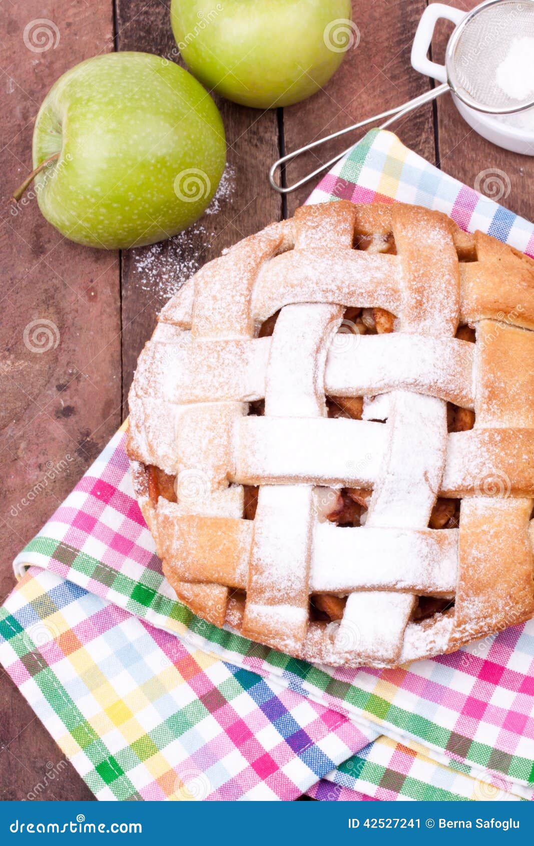 Apple pie stock image. Image of cook, baking, color, holiday - 42527241