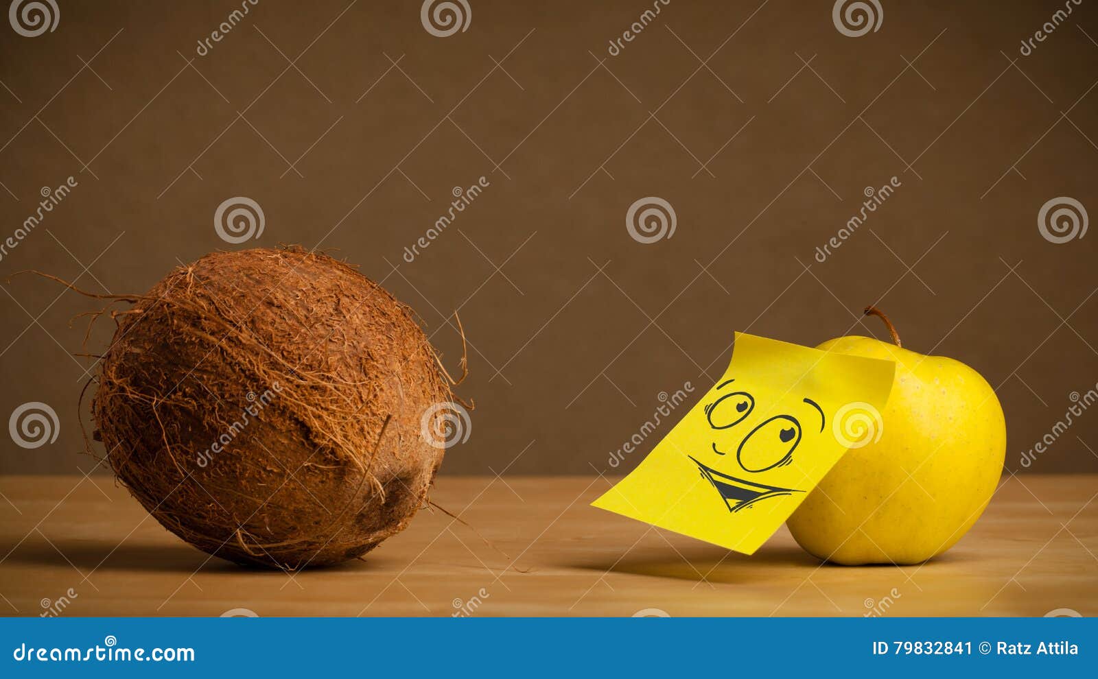 Apple Post Note Looking Coconut Photos - Free & Royalty-Free Stock ...