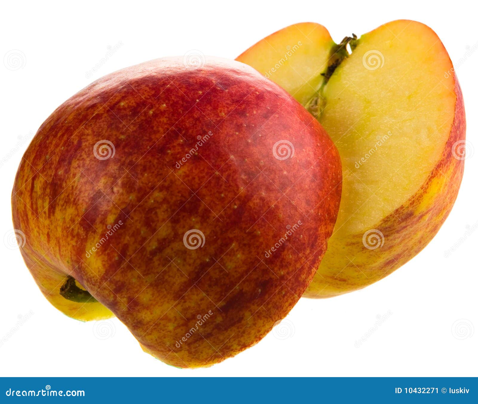 Apple red slices stock image. Image of object, nature - 10432271