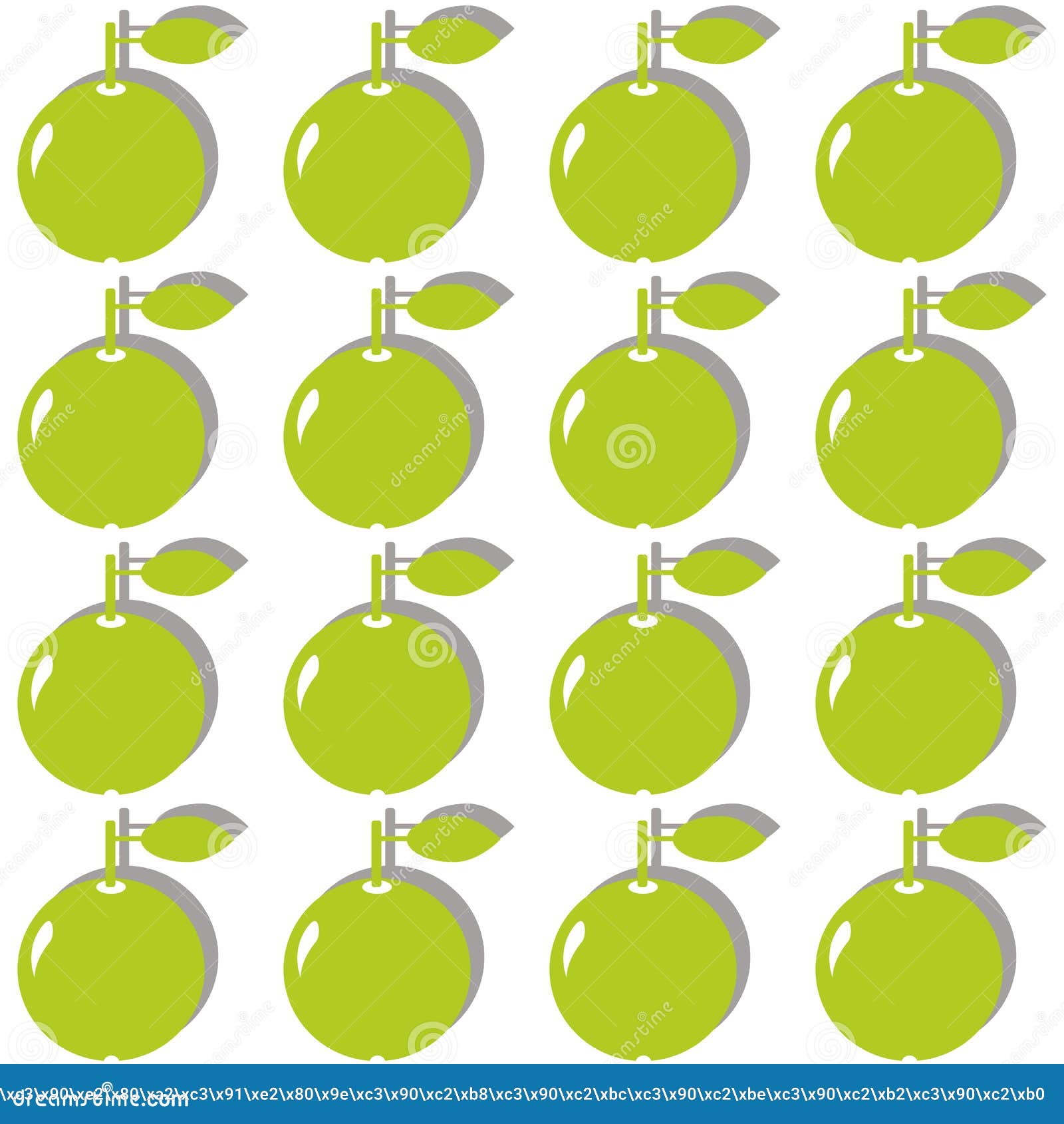 Apple stock vector. Illustration of crop, healthy, summer - 66432986