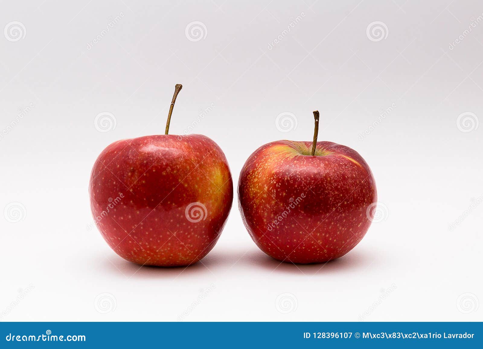 Apple`s Isolated on White Background Fruit Fresh Healthy Stock Image ...