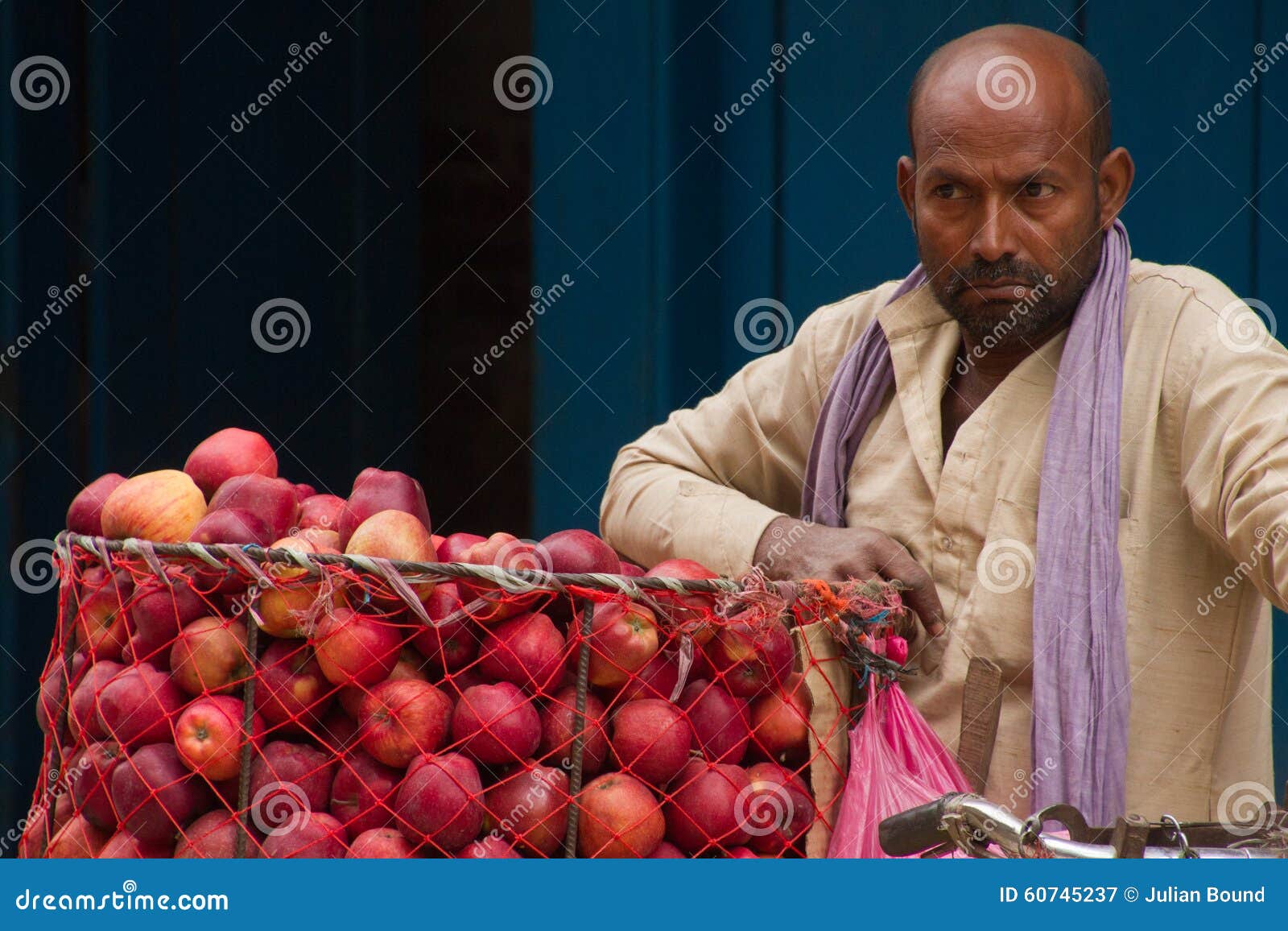 Apple Seller, Kathmandu, Nepal Editorial Photography - Image of people ...