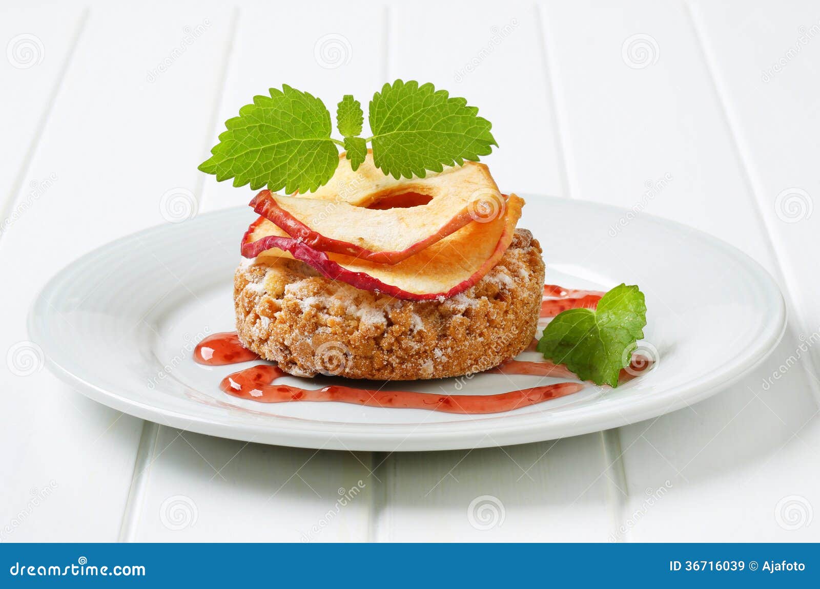 Apple Si Sbriciola Il Biscotto Immagine Stock - Immagine di fette, mini ...