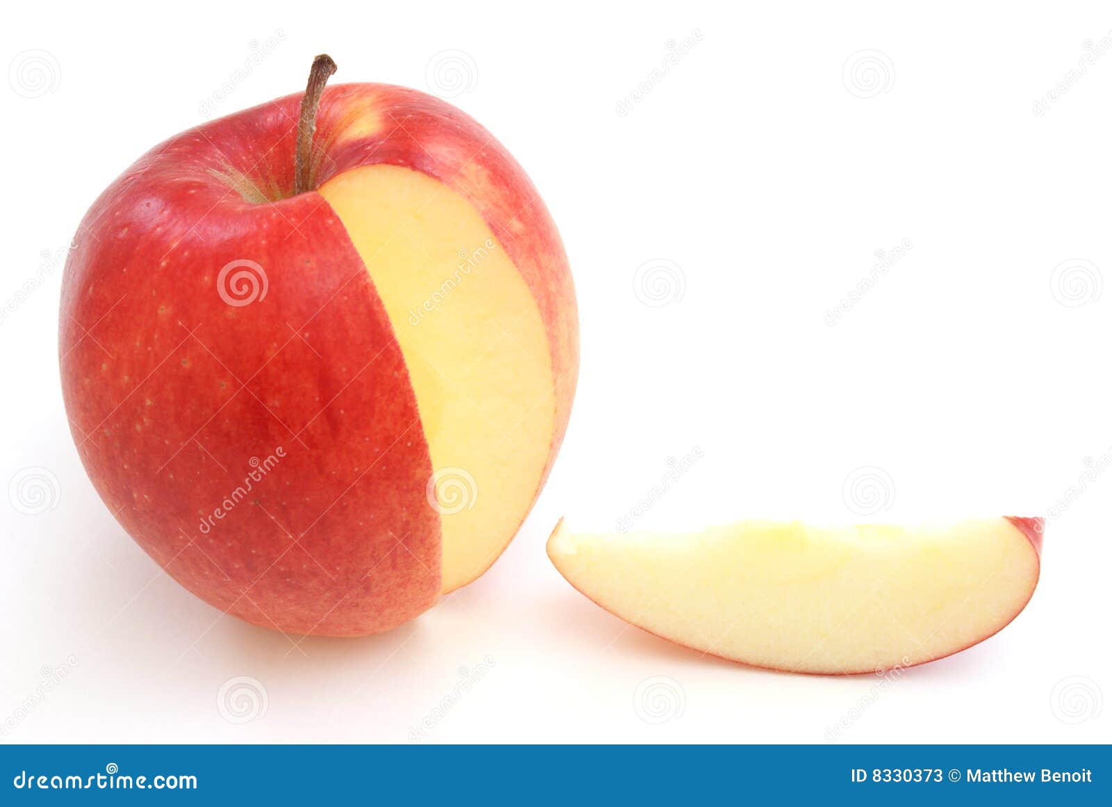 Apple Slice stock image. Image of fruit, nutrition, fresh - 8330373