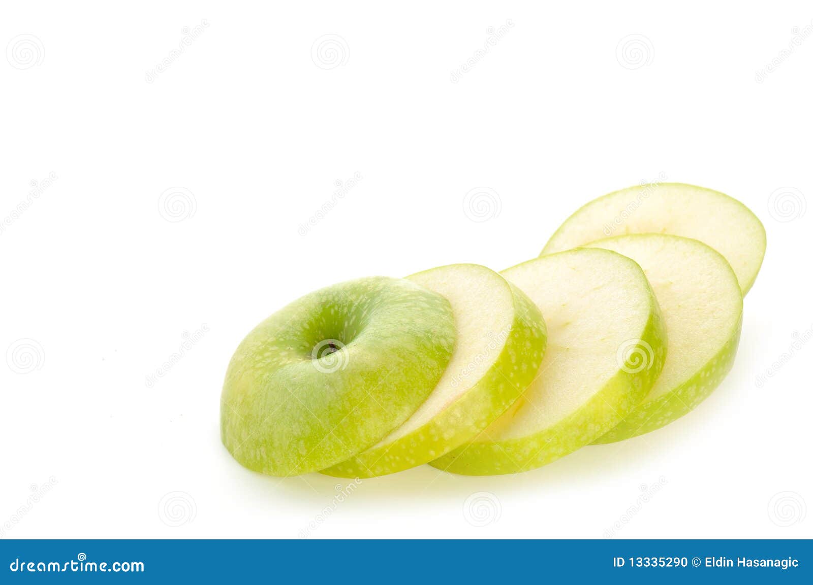 Apple slices stock photo. Image of organic, grocery, isolated - 13335290