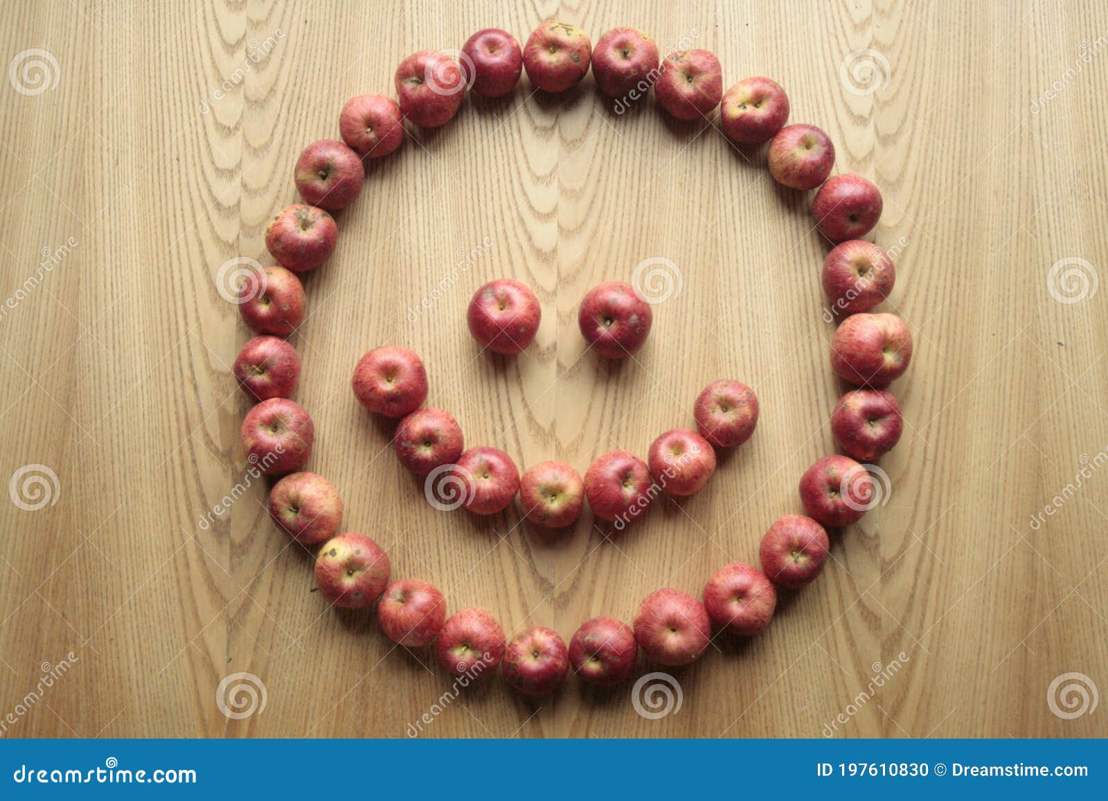Apple Smile. Smile from Apples Stock Photo - Image of apples, smile ...