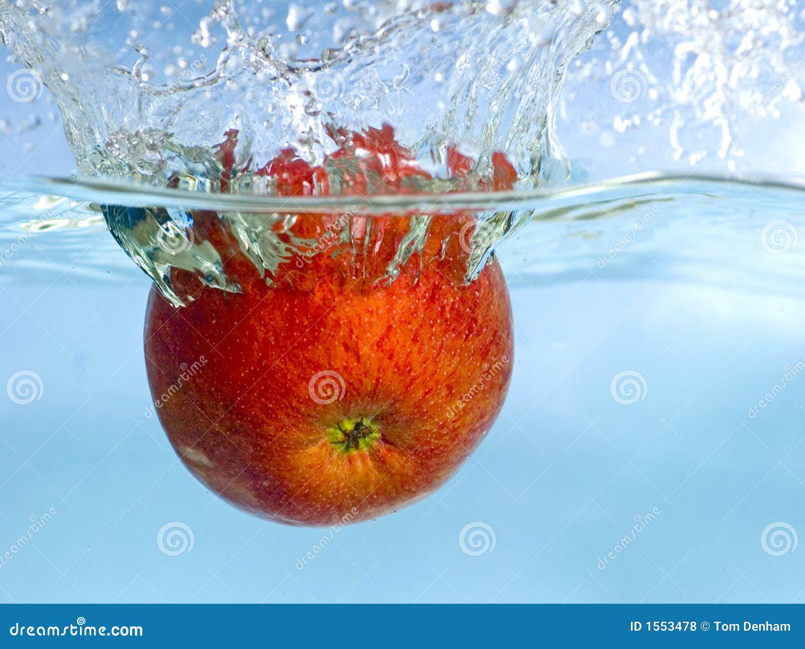 Apple Splash stock photo. Image of splash, fruit, food - 1553478