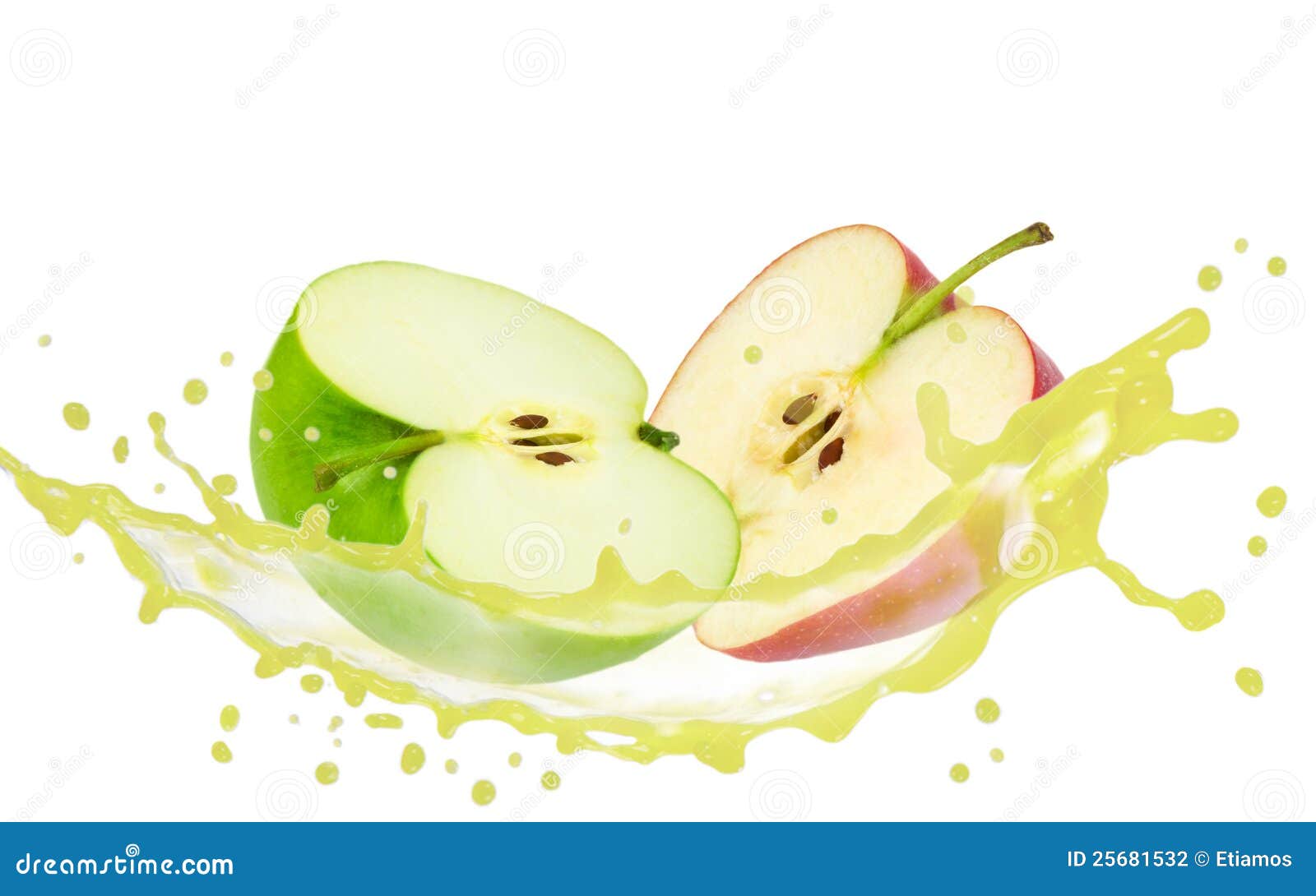 Apple splash stock photo. Image of background, juicy - 25681532