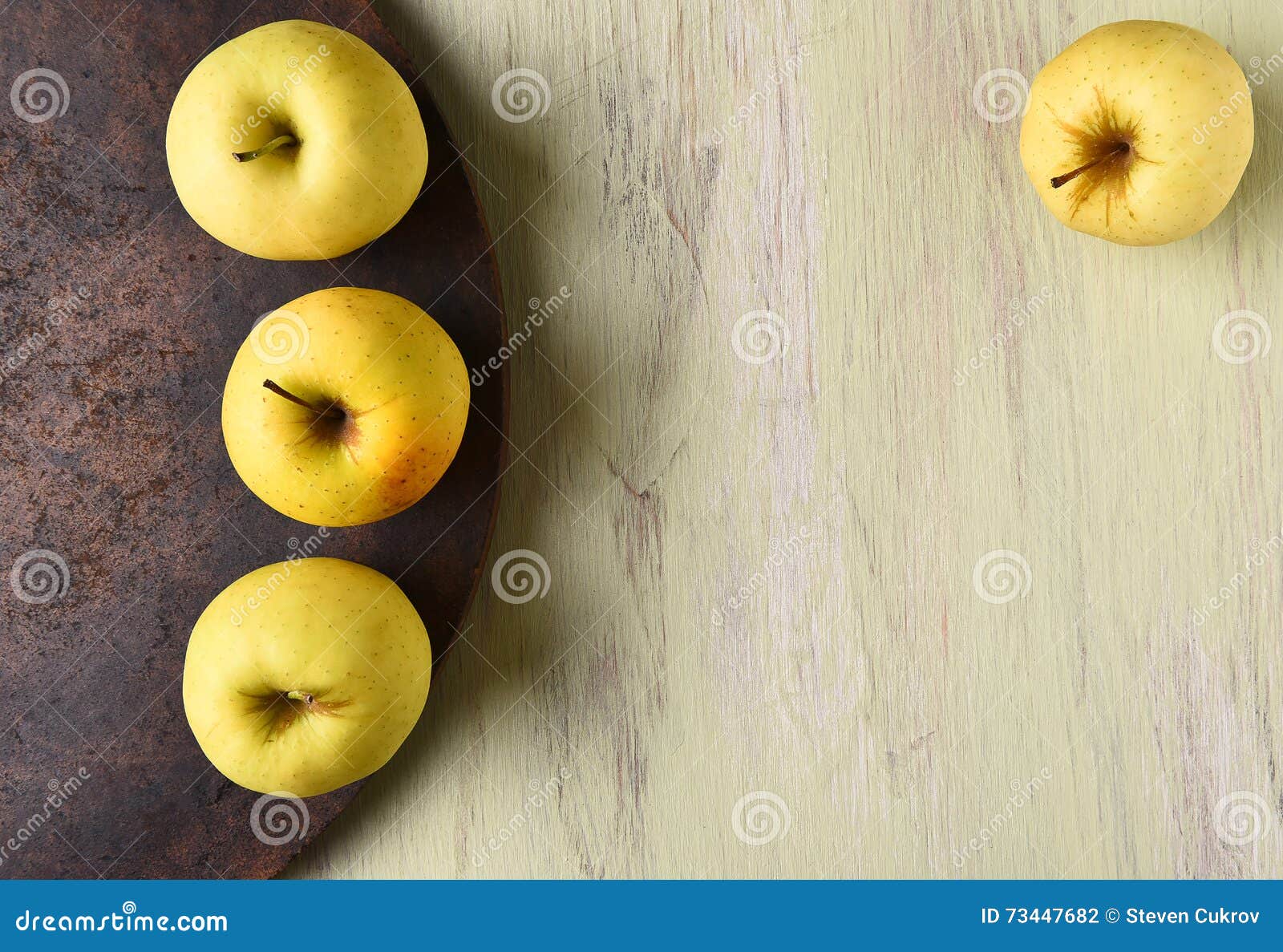 Apple Still Life stock photo. Image of overhead, table - 73447682