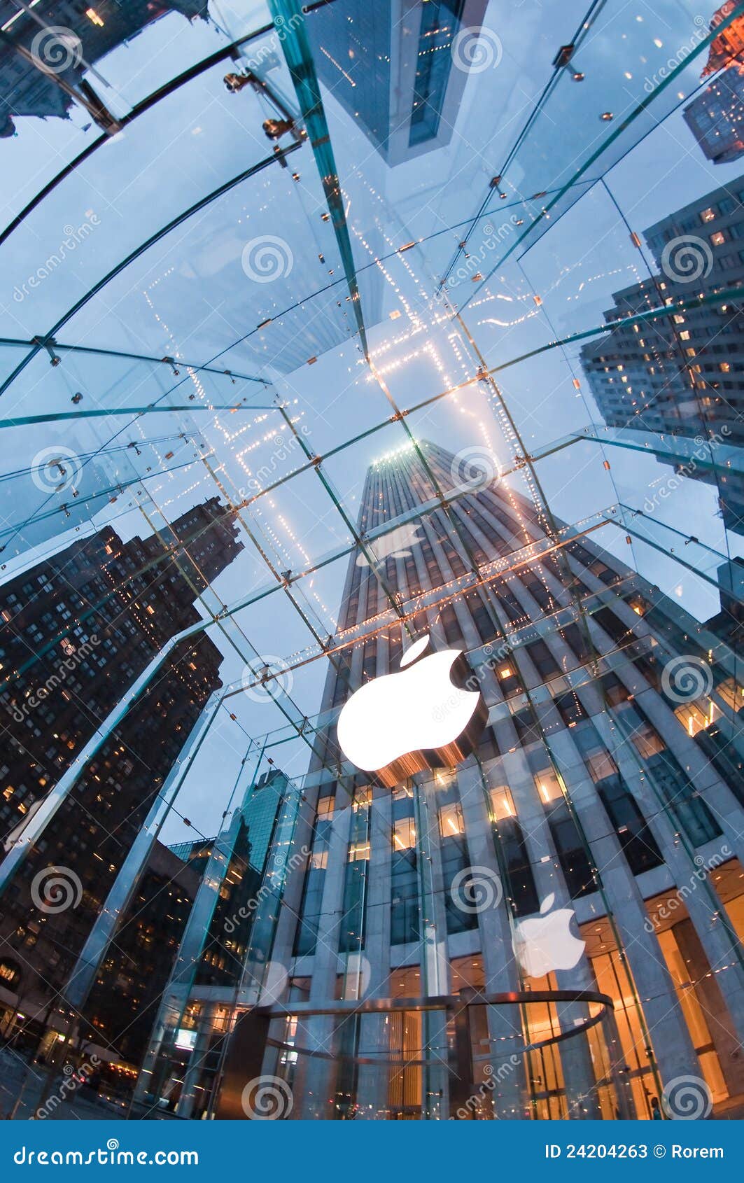 Apple store editorial stock photo. Image of glass, architecture - 24204263