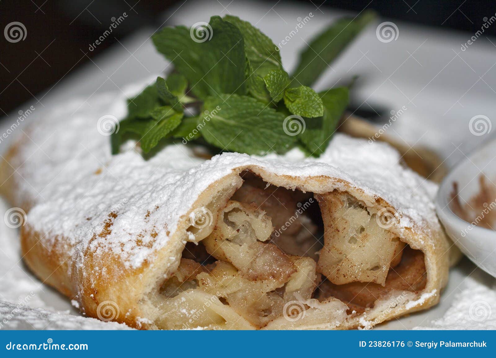 Apple strudel stock photo. Image of sweet, fruit, layered - 23826176