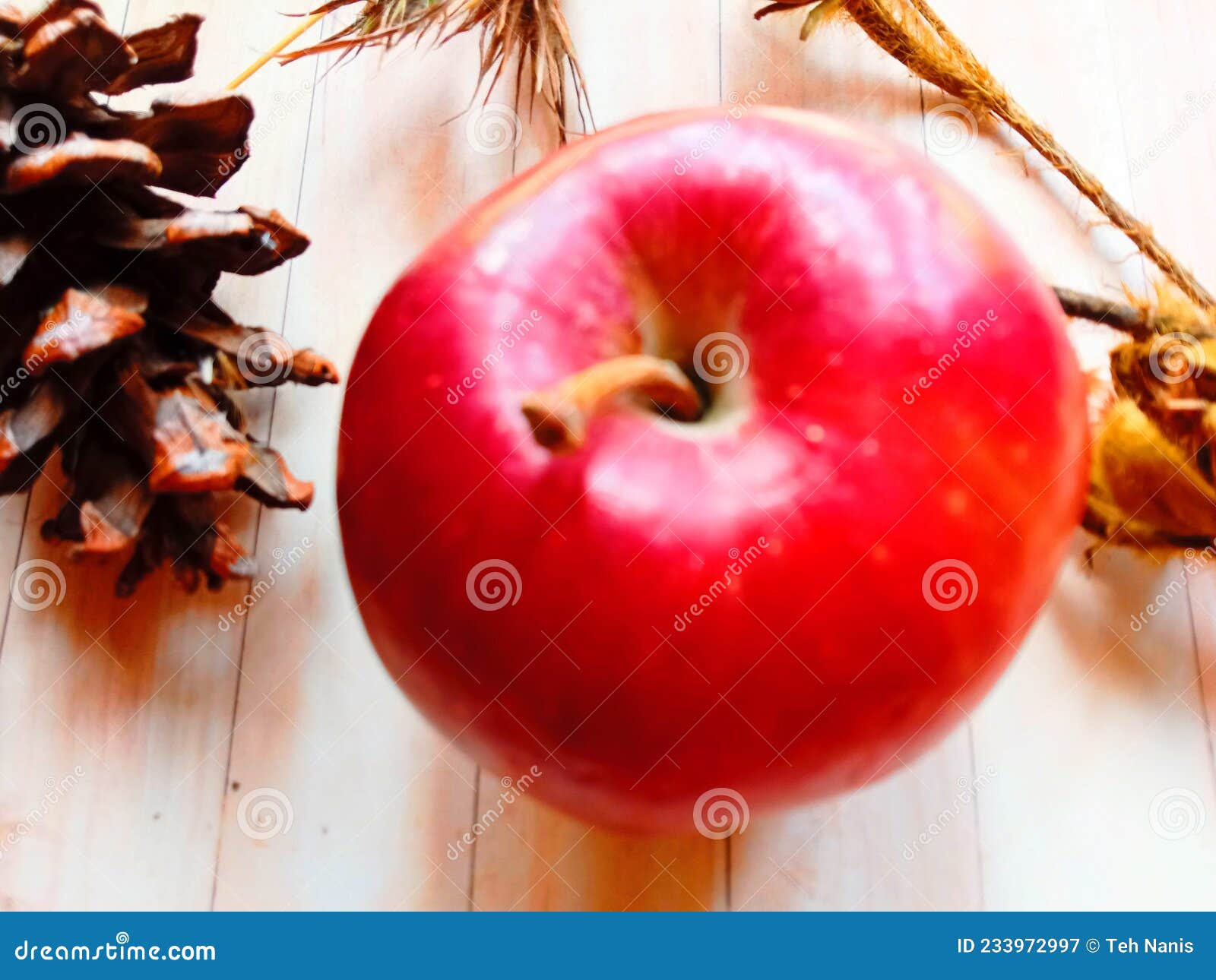 Apple is Sweet, Fresh and Healthy Fruit. Stock Image - Image of pink ...