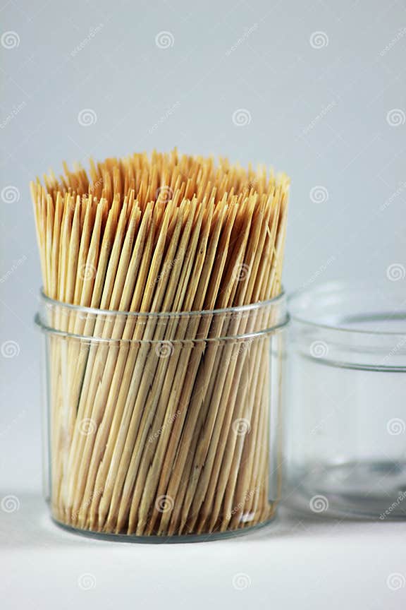 Apple on the Toothpicks. Grey Background Stock Image - Image of healthy ...