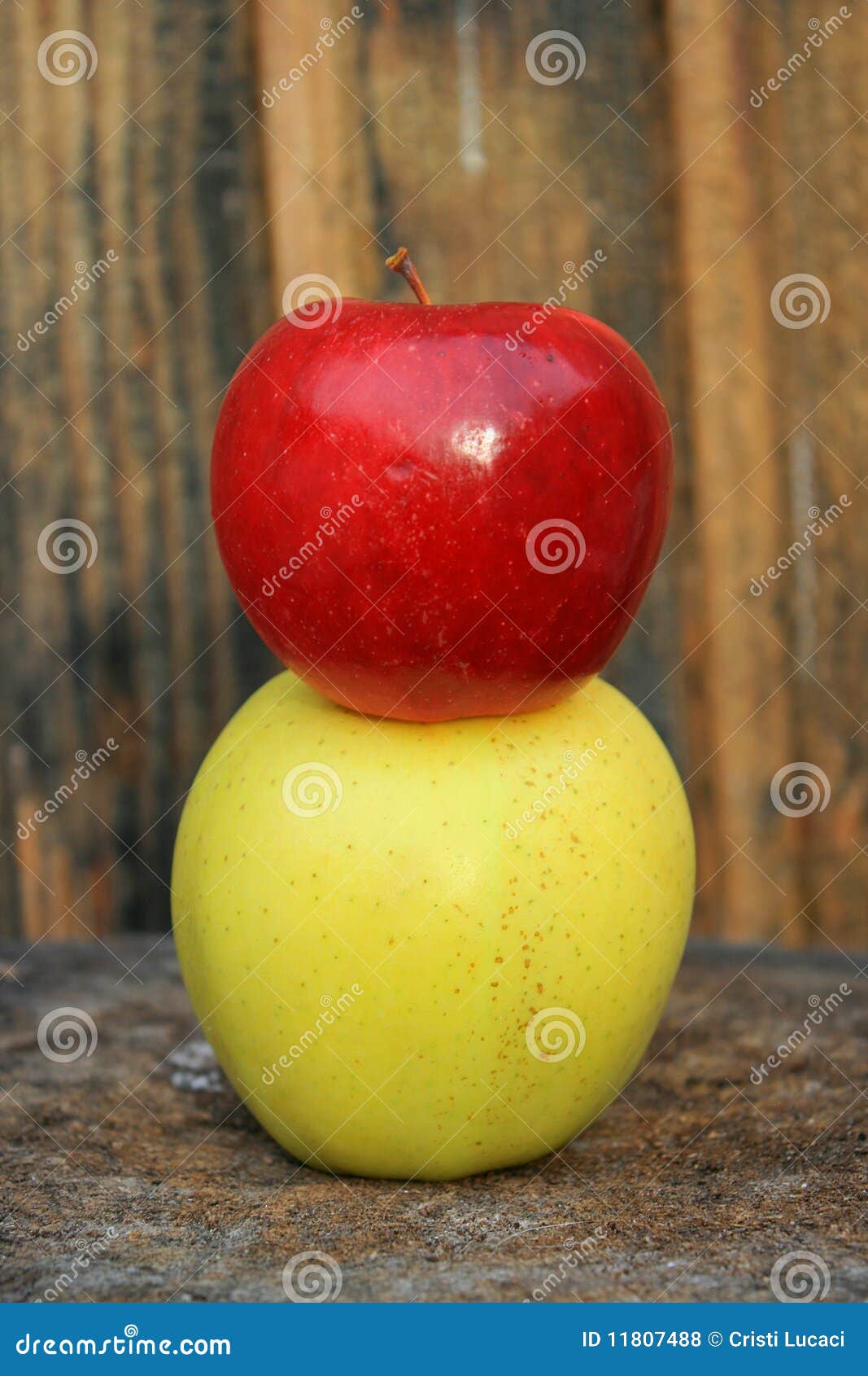 Apple tower stock photo. Image of bright, smooth, shiny - 11807488