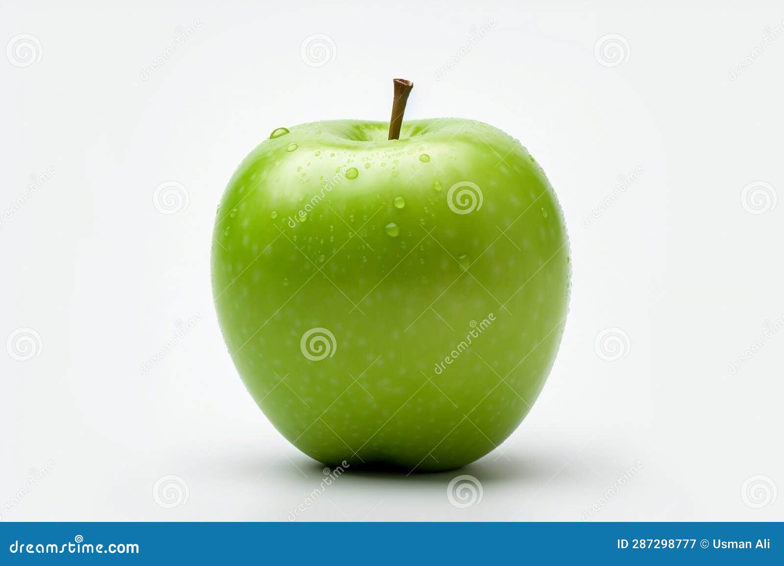 Apple on Transparent Background, AI Stock Illustration - Illustration ...