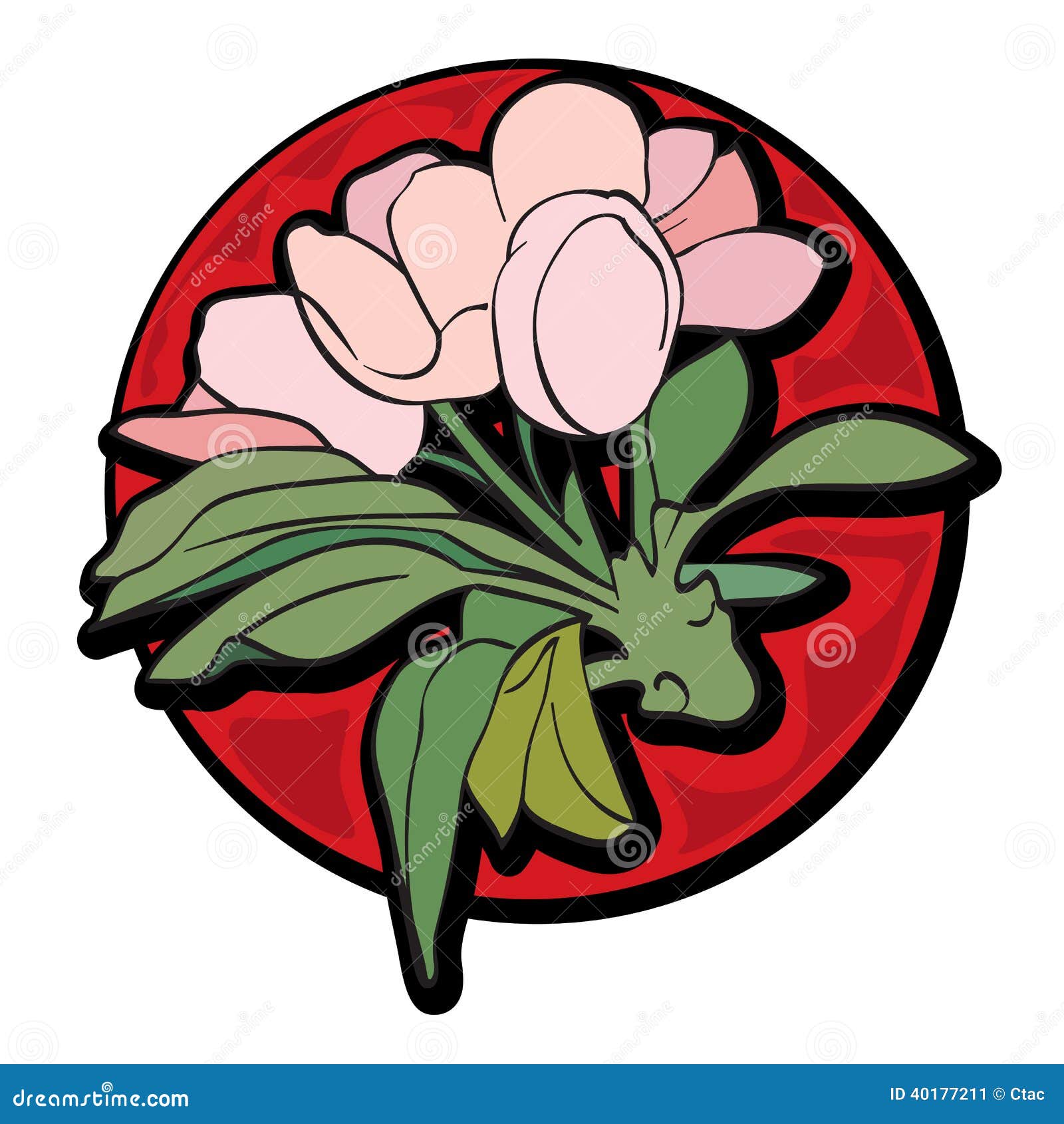 Apple tree clipart stock illustration. Illustration of leaf - 40177211