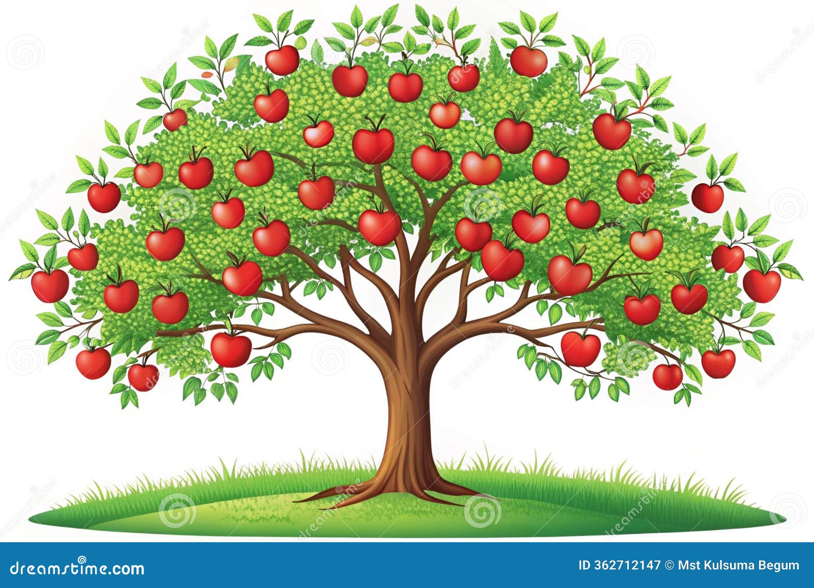 Apple Tree Vector Clipart for Nature-inspired and Fresh Designs for ...
