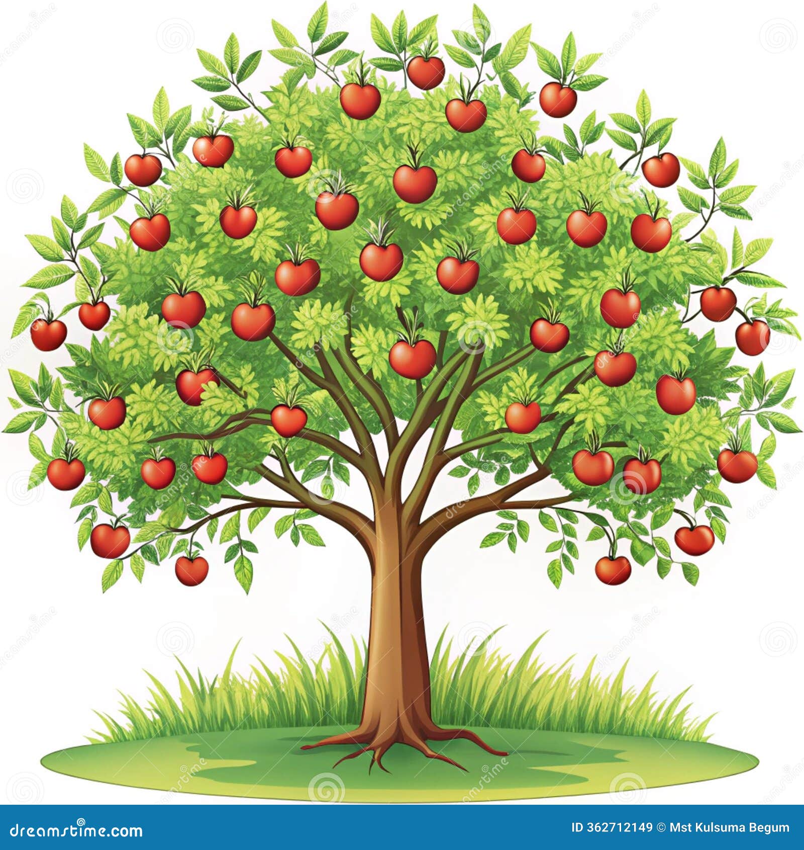 Apple Tree Vector Clipart for Nature-inspired and Fresh Designs for ...