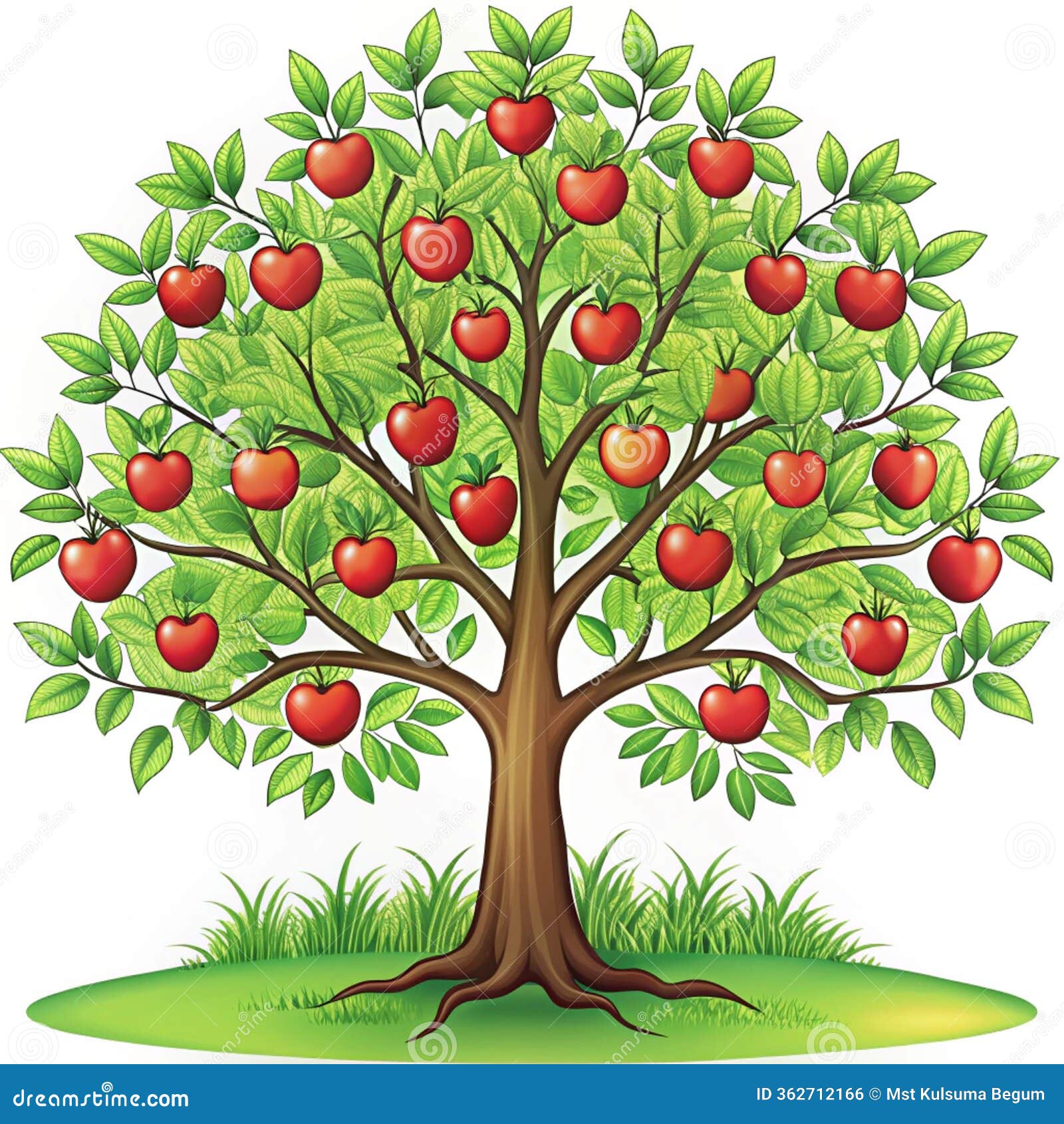 Apple Tree Vector Clipart for Nature-inspired and Fresh Designs for ...