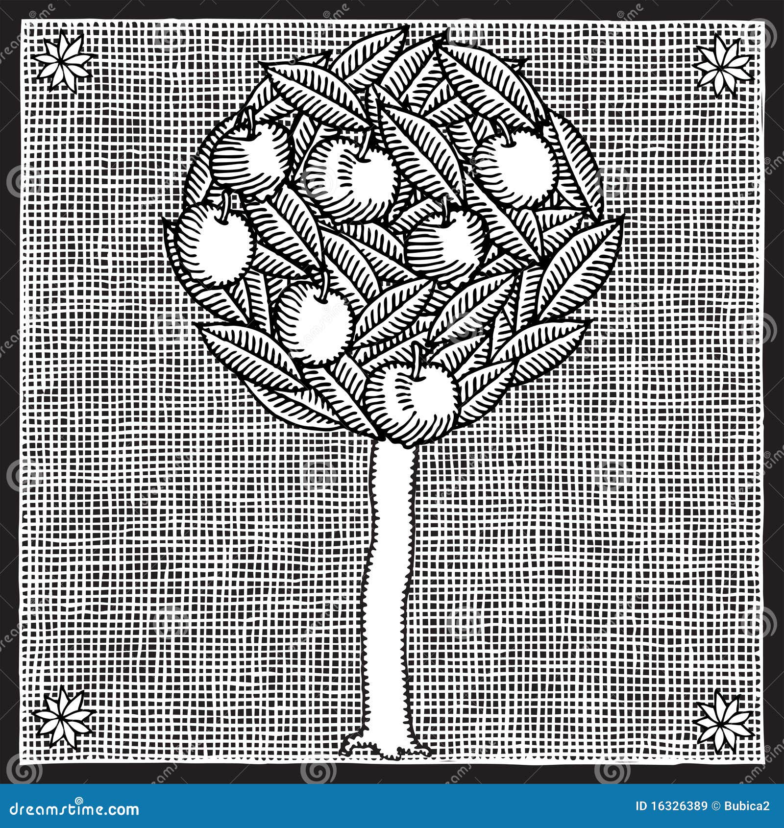 Woodcut Tree
