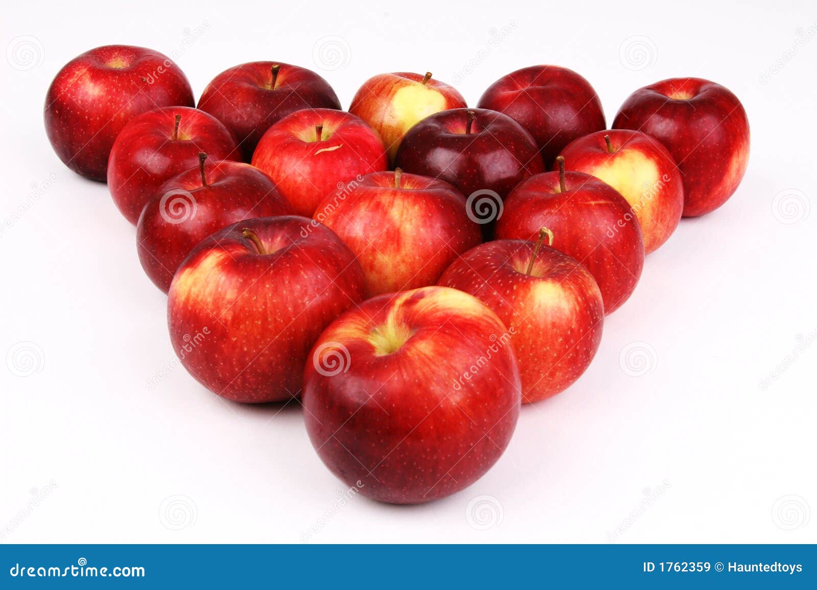 Apple triangle stock image. Image of stem, healthy, apple - 1762359