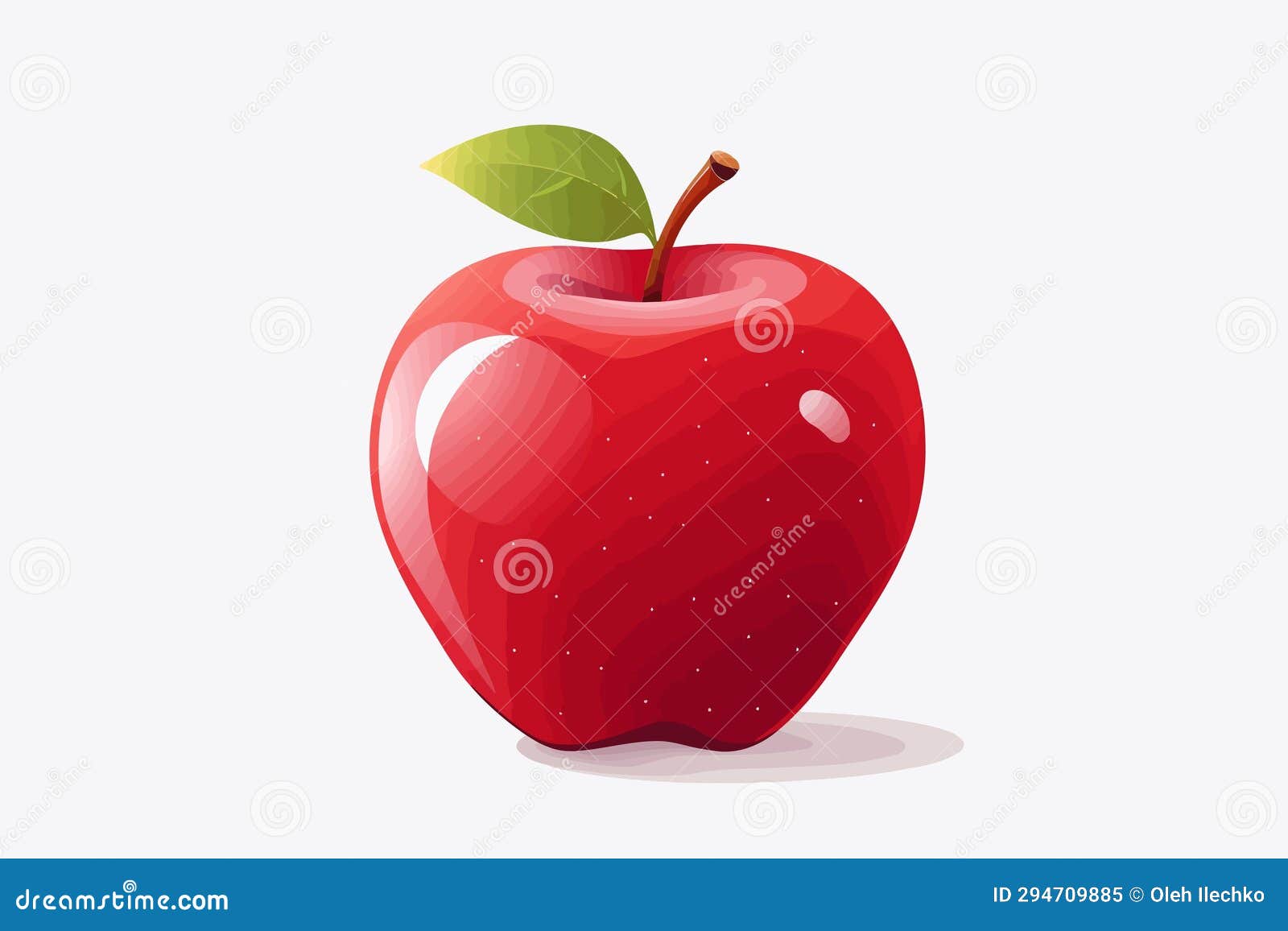 Apple Vector Flat Minimalistic Asset Isolated Vector Style Illustration ...