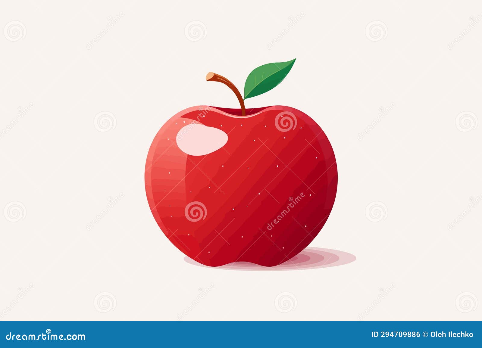 Apple Vector Flat Minimalistic Asset Isolated Vector Style Illustration ...